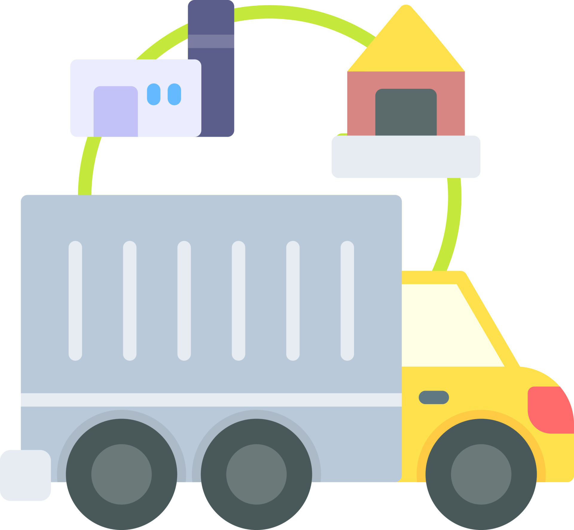 Supply Chain Creative Icon Design 15052631 Vector Art at Vecteezy Supply Chain Creative Icon Design 15052631 Vector Art at Vecteezy