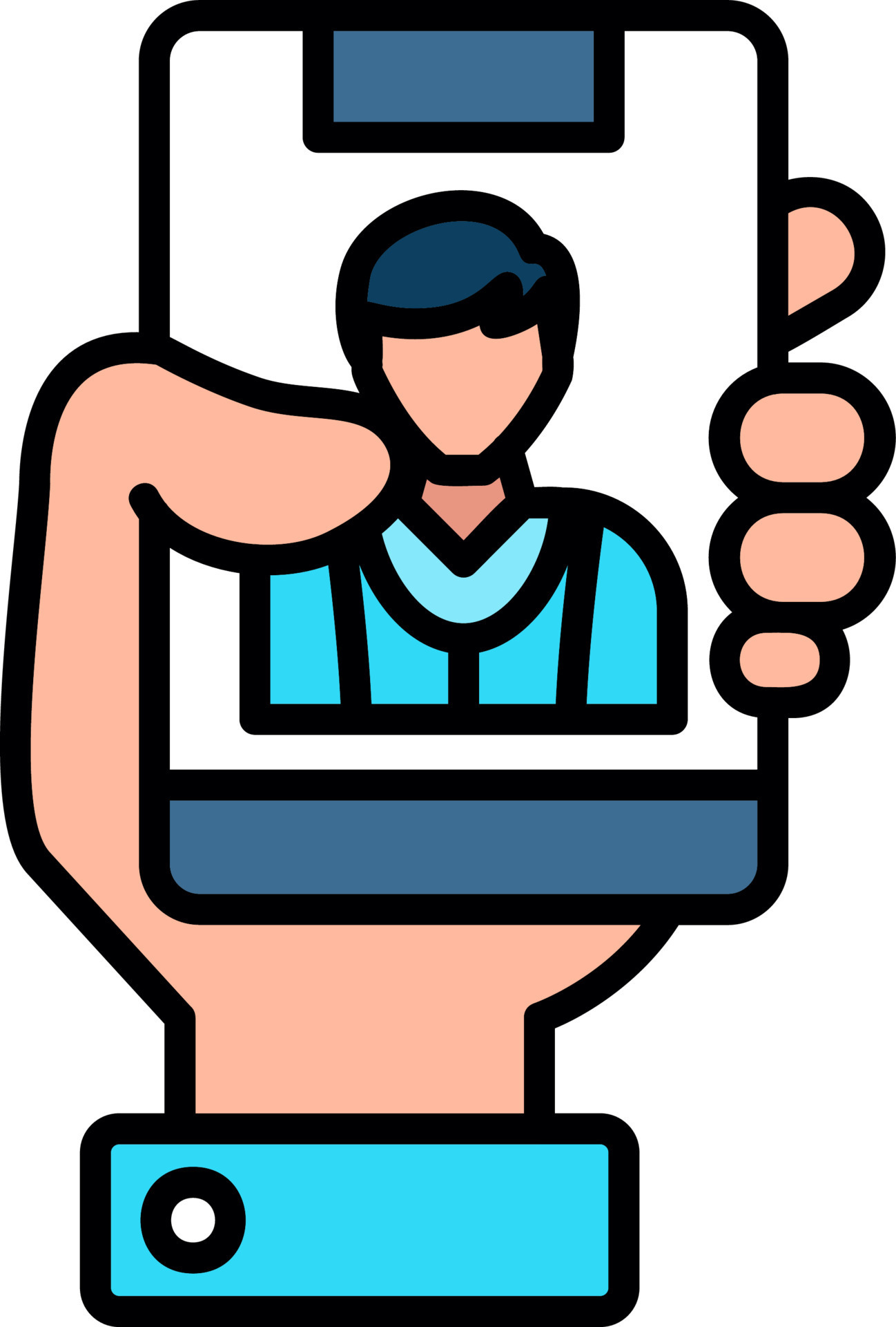Selfies Creative Icon Design 15057023 Vector Art At Vecteezy
