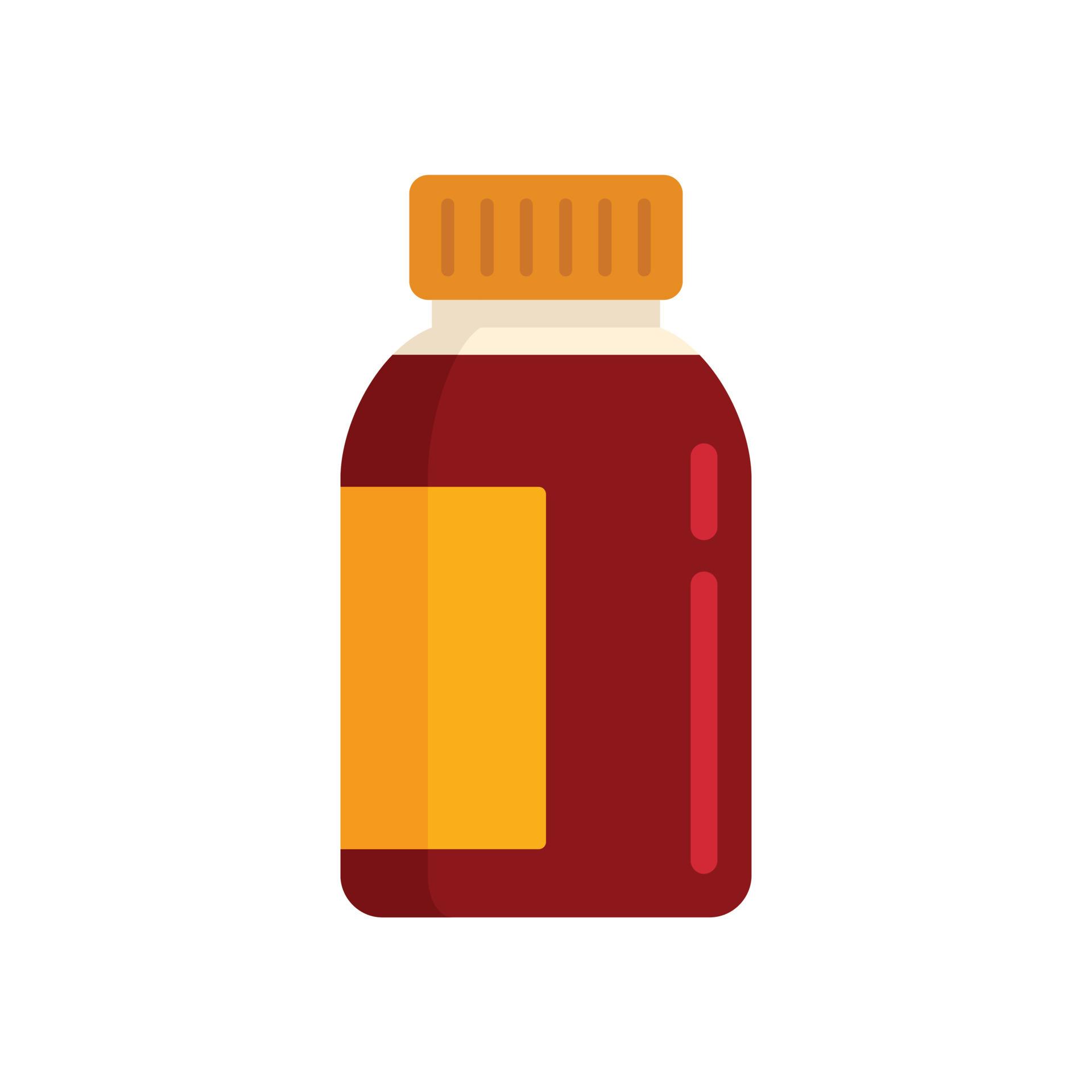 Liquid Cough Syrup Icon Flat Isolated Vector 15061466 Vector Art At Vecteezy
