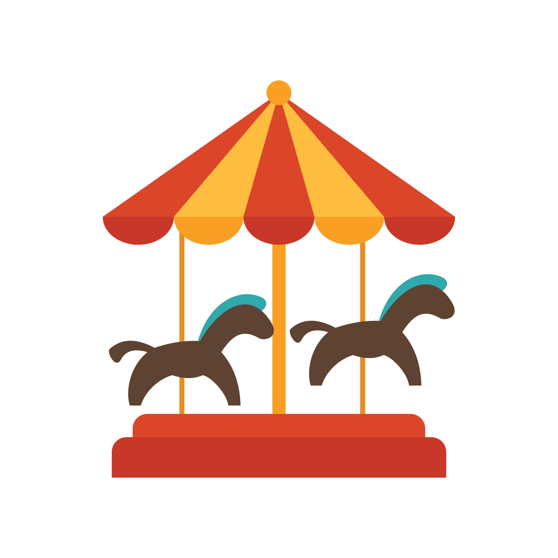 Carousel icon flat isolated vector 15064412 Vector Art at Vecteezy