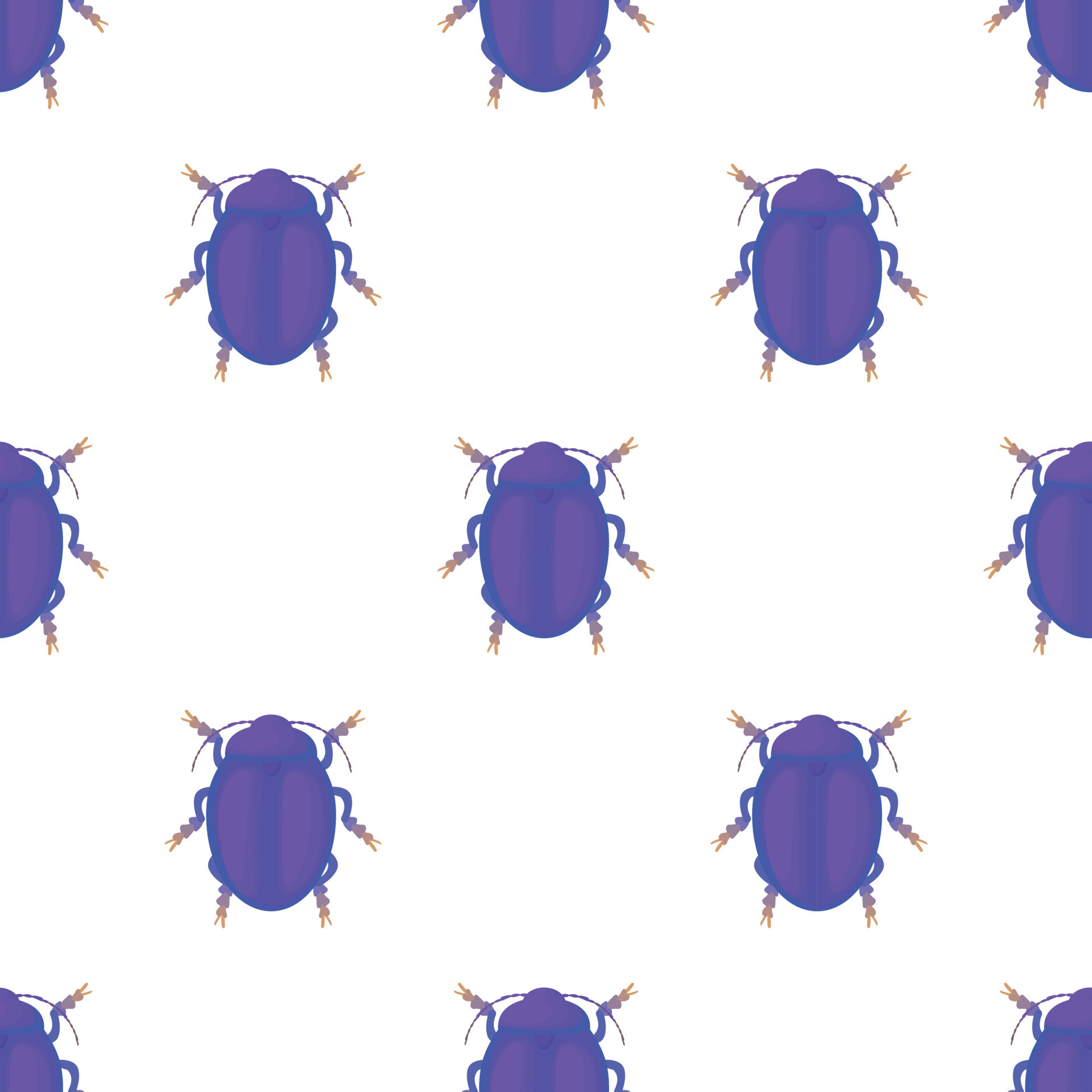 Bug pattern seamless vector 15065459 Vector Art at Vecteezy
