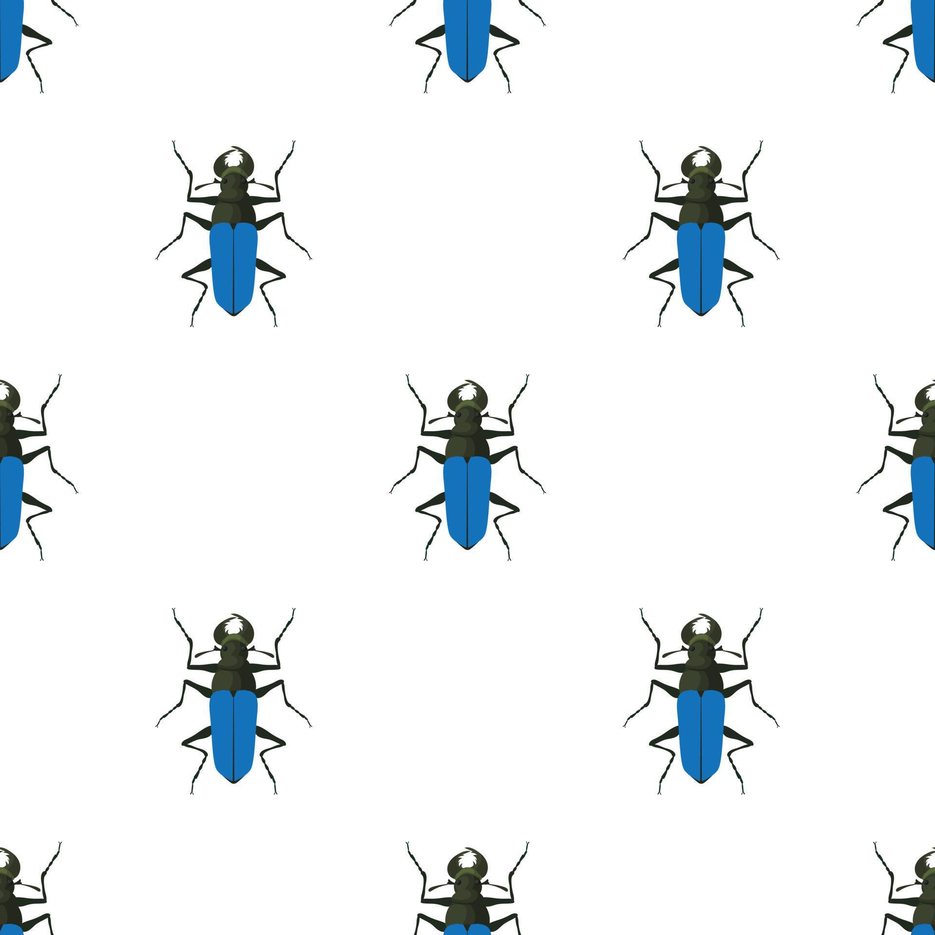 Bug pattern seamless vector 15065460 Vector Art at Vecteezy