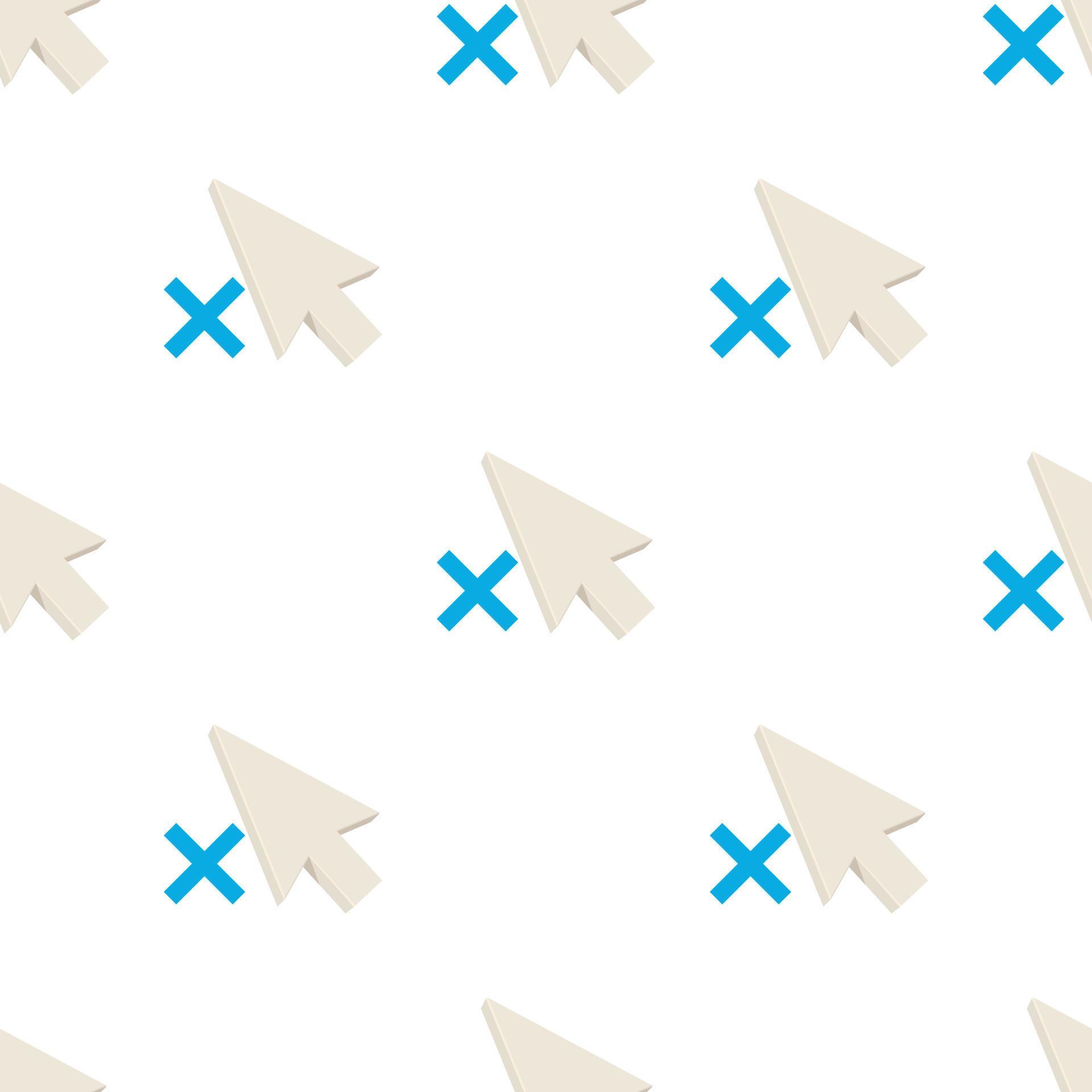 Not working pointer pattern seamless vector 15065560 Vector Art at Vecteezy