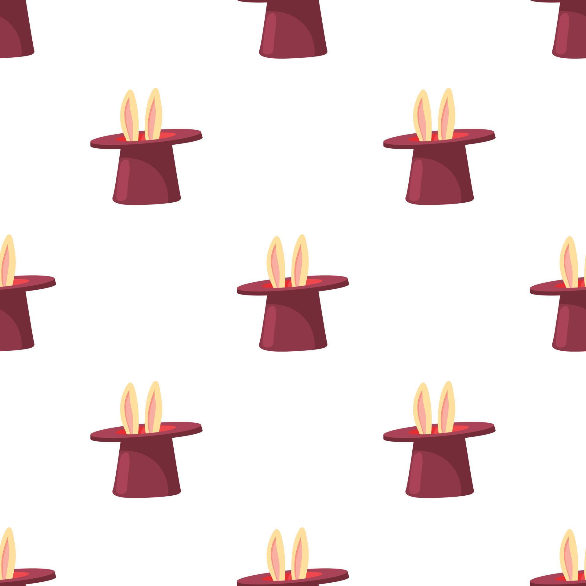 Magic hat pattern seamless vector 15065667 Vector Art at Vecteezy