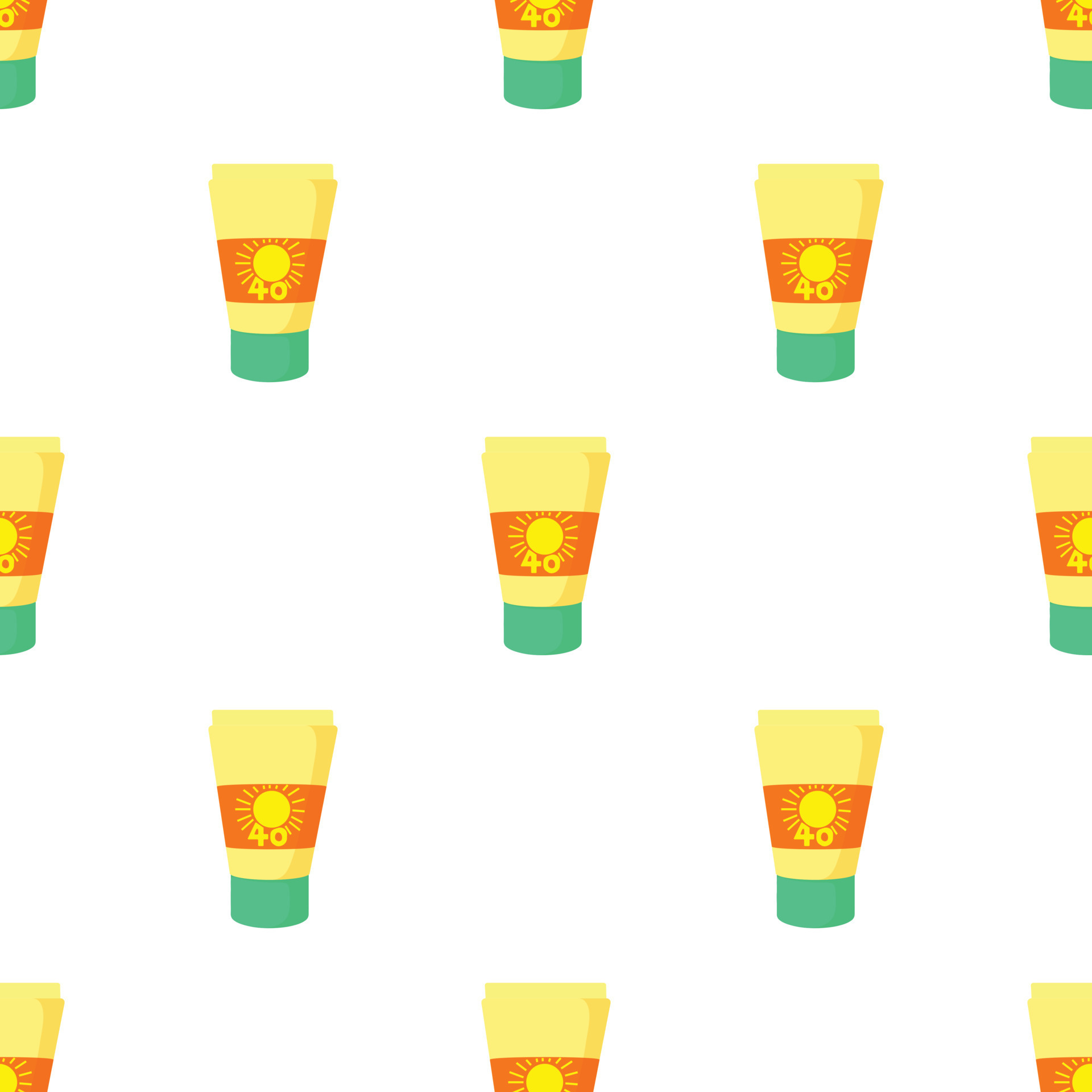 Sunscreen pattern seamless vector 15065705 Vector Art at Vecteezy