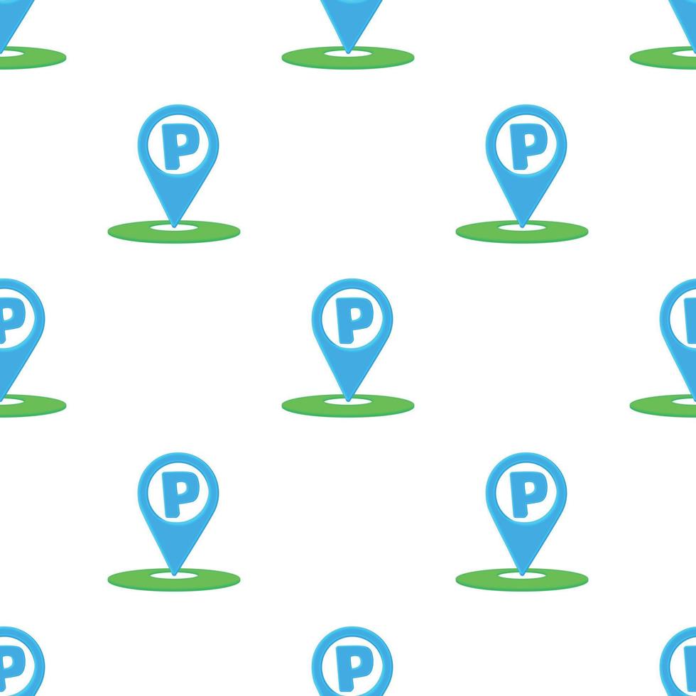 Parking pointer, pattern seamless vector 15065765 Vector Art at Vecteezy
