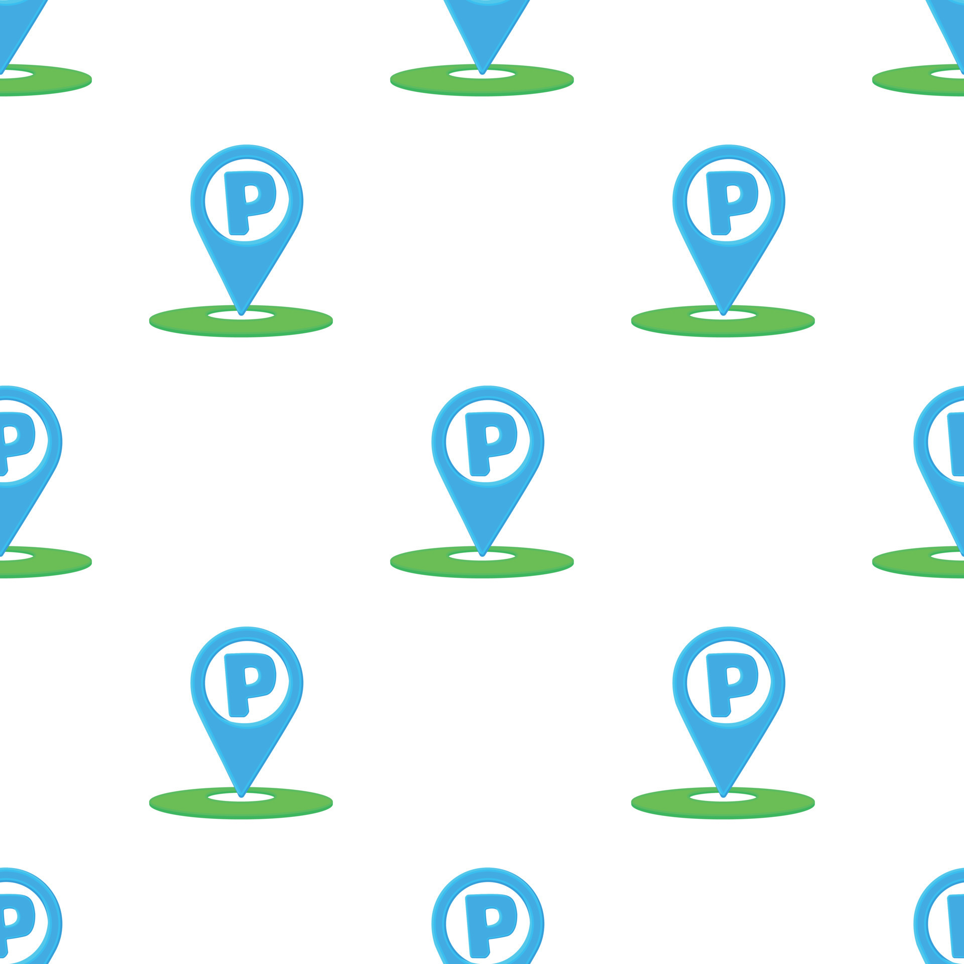 Parking Pointer Pattern Seamless Vector 15065765 Vector Art At Vecteezy