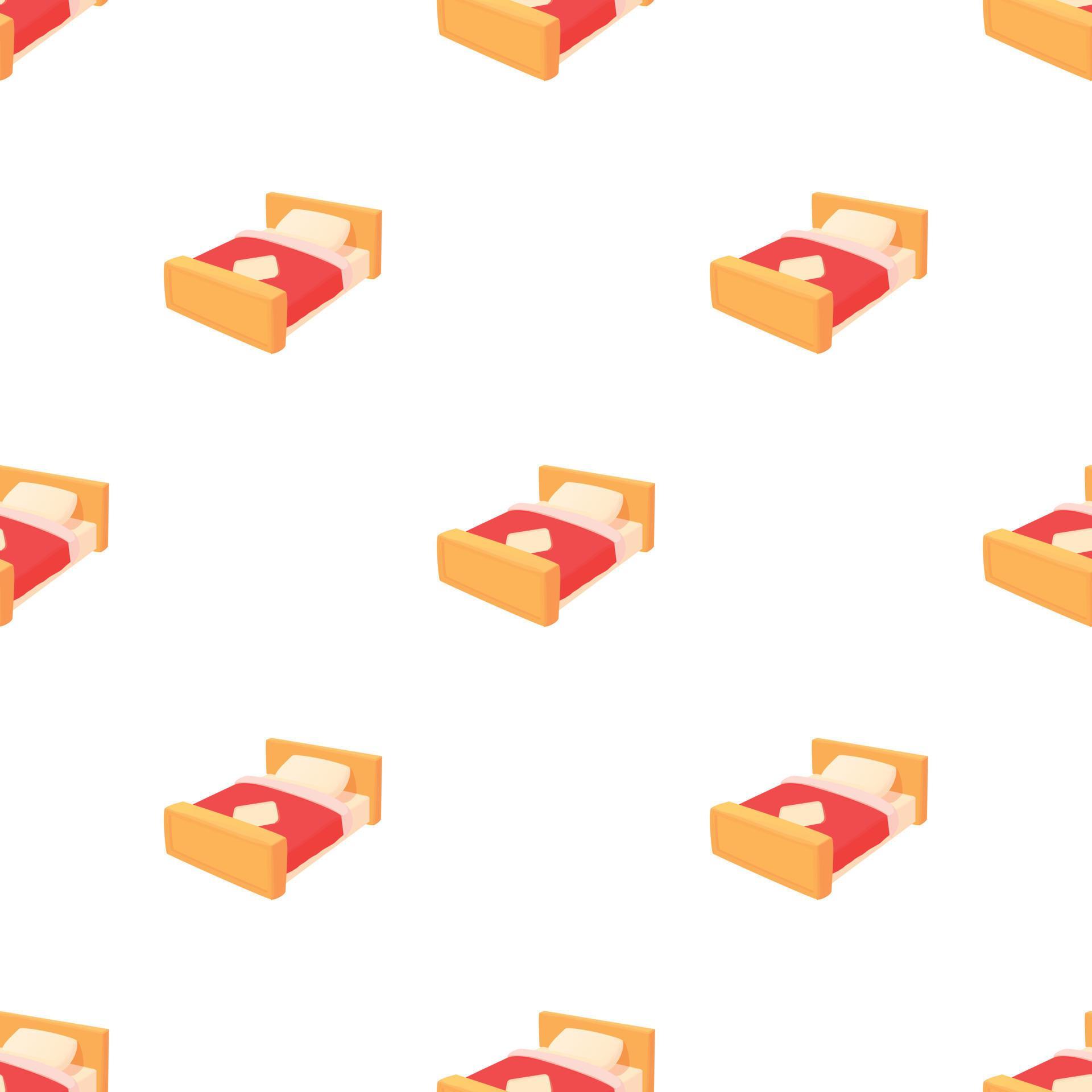 Bed pattern seamless vector 15066123 Vector Art at Vecteezy