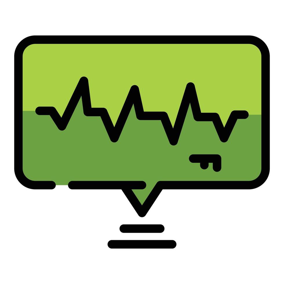 Speech Authentication Icon Color Outline Vector 15067337 Vector Art At