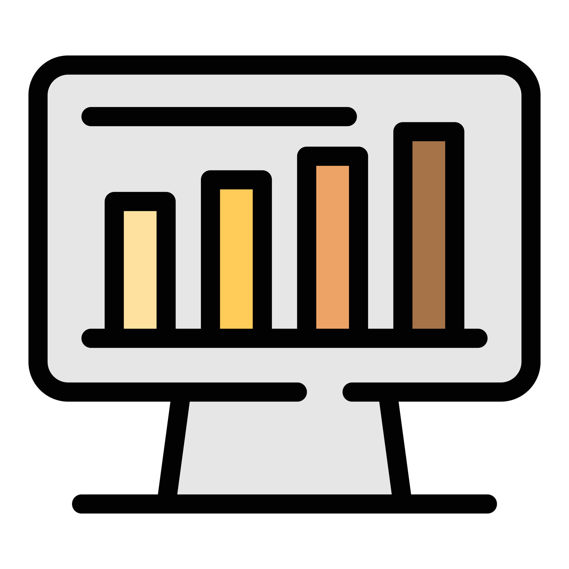 Finance Graph Icon Color Outline Vector 15067342 Vector Art At Vecteezy