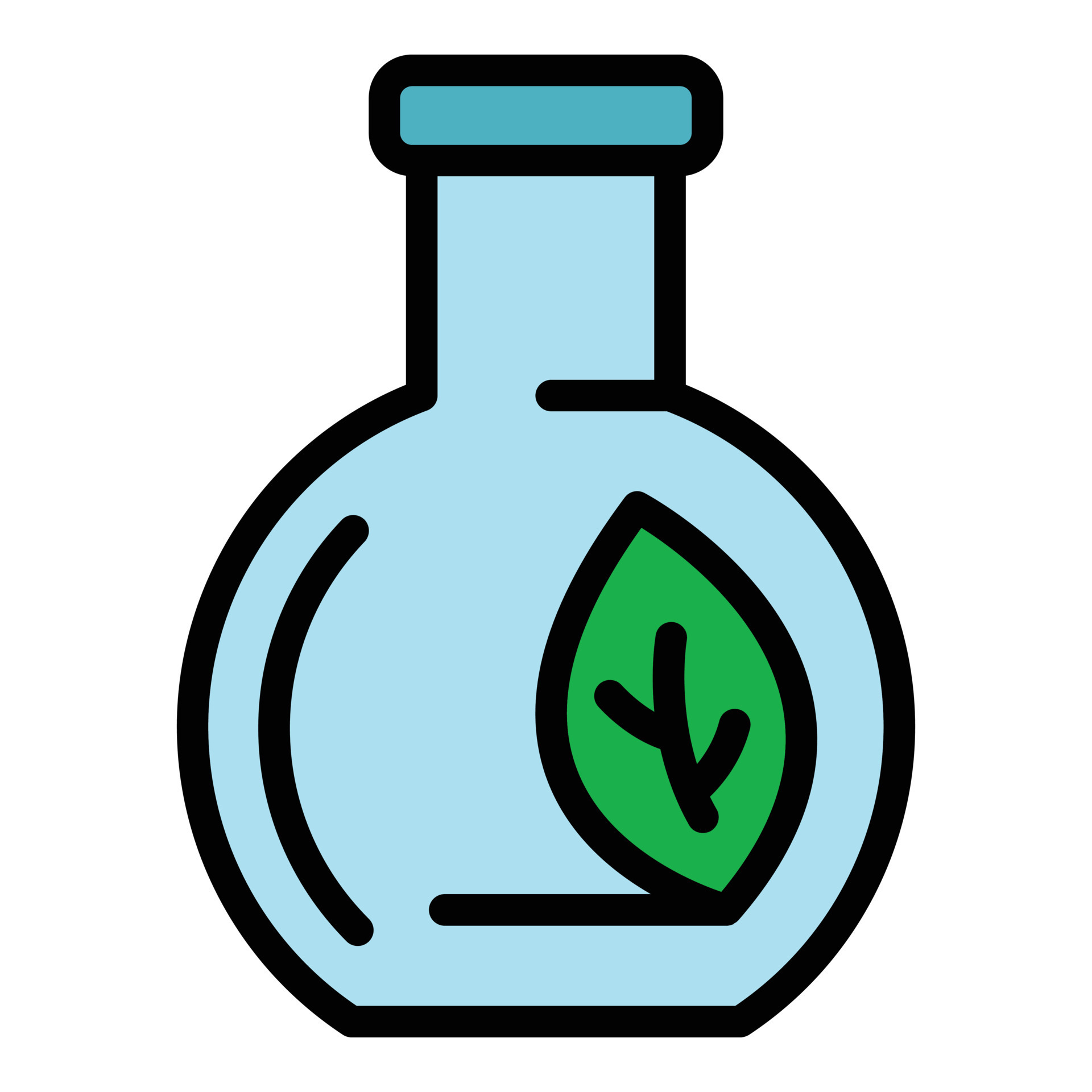 Flask innovation icon color outline vector 15067959 Vector Art at Vecteezy