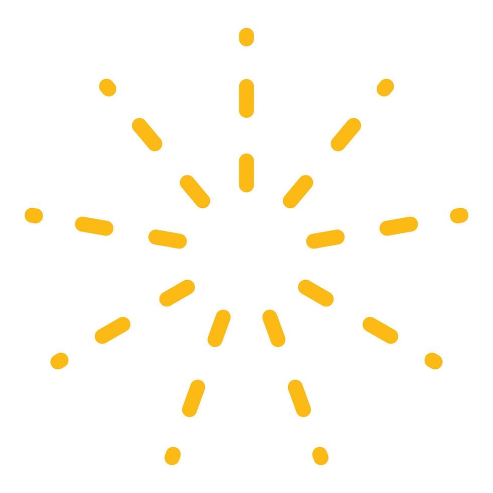 Firework spark icon color outline vector 15068116 Vector Art at Vecteezy