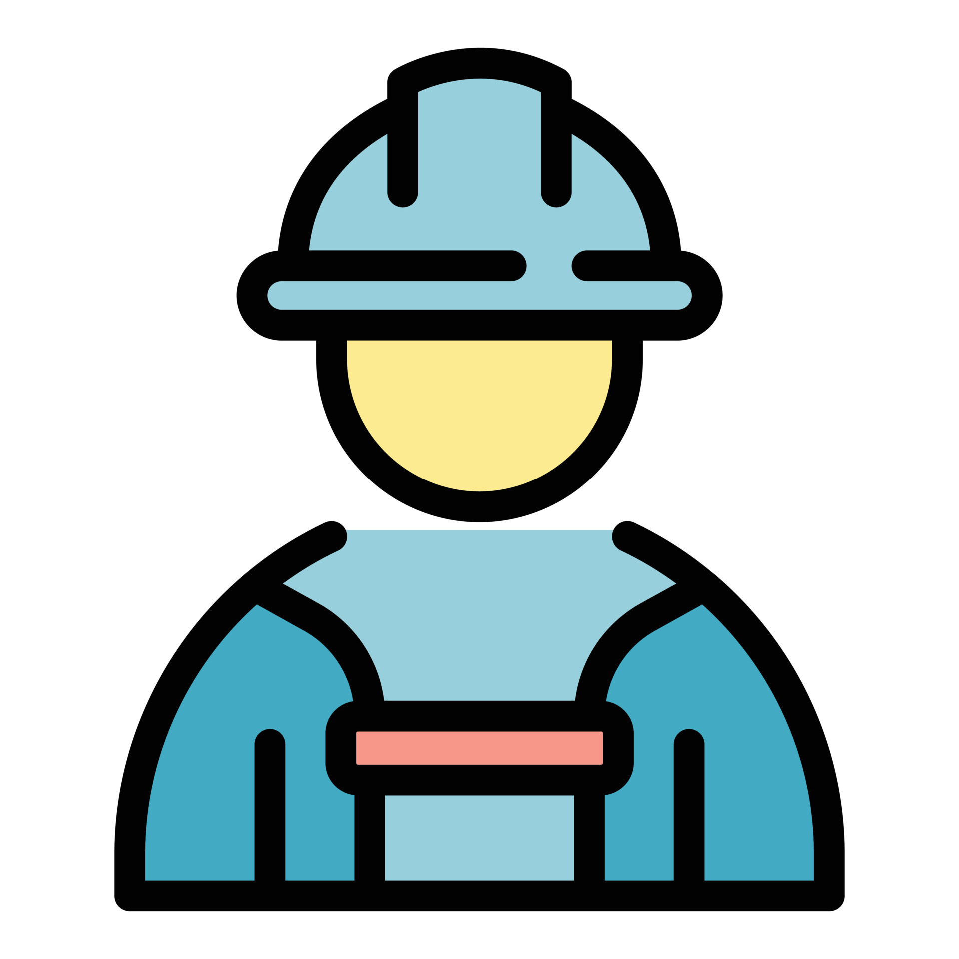 Student job constructor icon color outline vector 15069014 Vector Art at Vecteezy