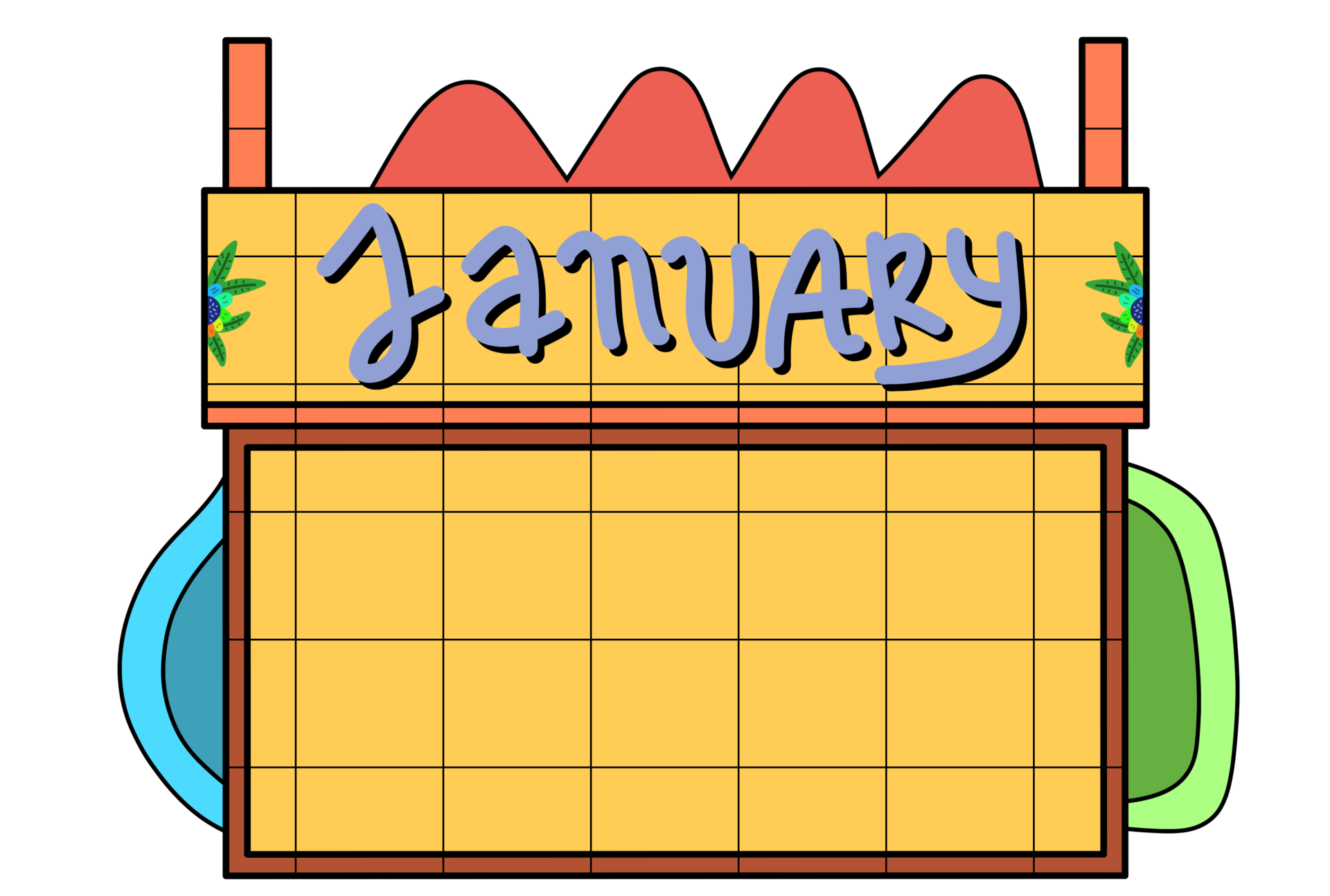 Aesthetic Calendar Moon 15071640 PNG aesthetic-calendar-moon-15071640-png