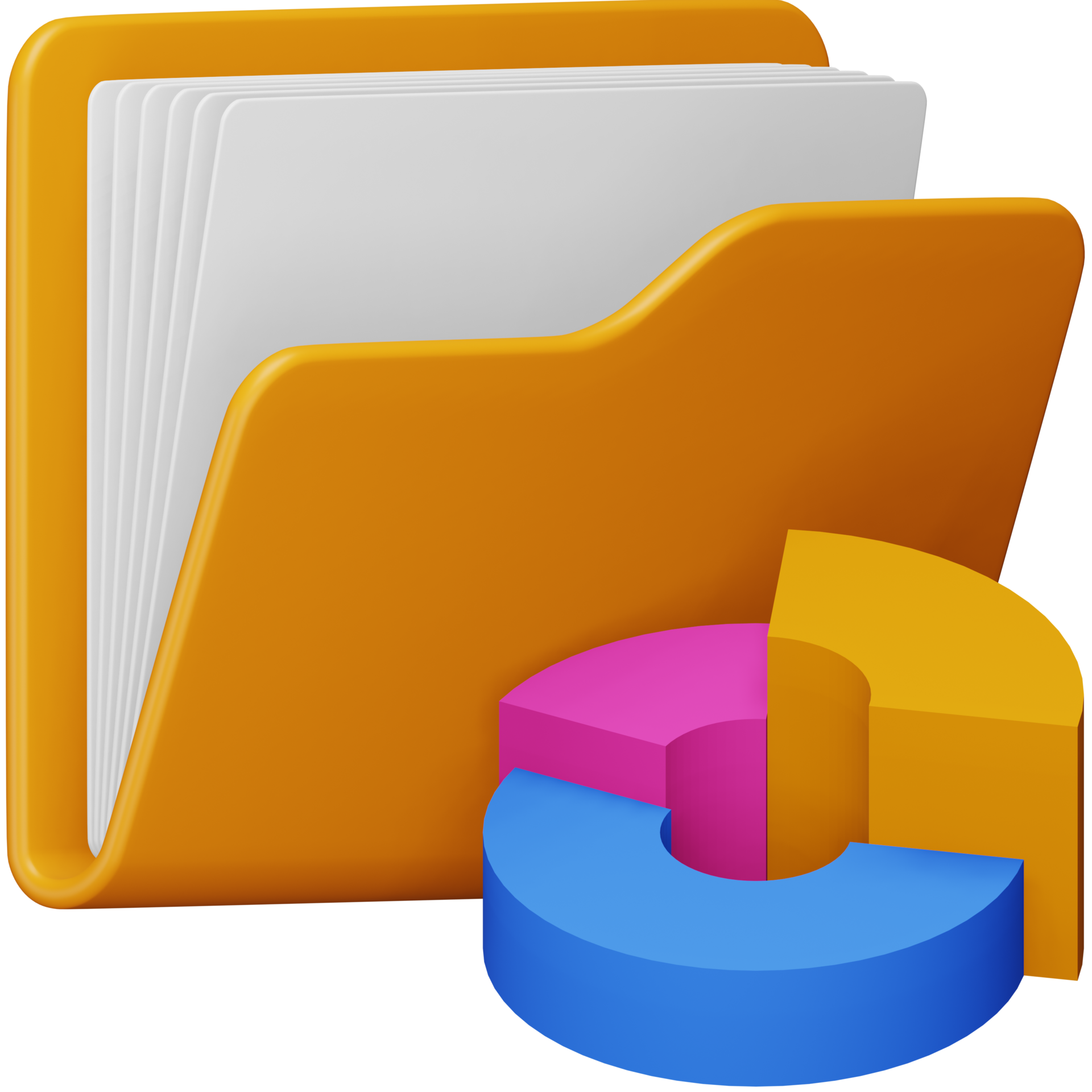 Report folder 3d rendering isometric icon. 15072076 PNG Report folder 3d rendering isometric icon. 15072076 PNG