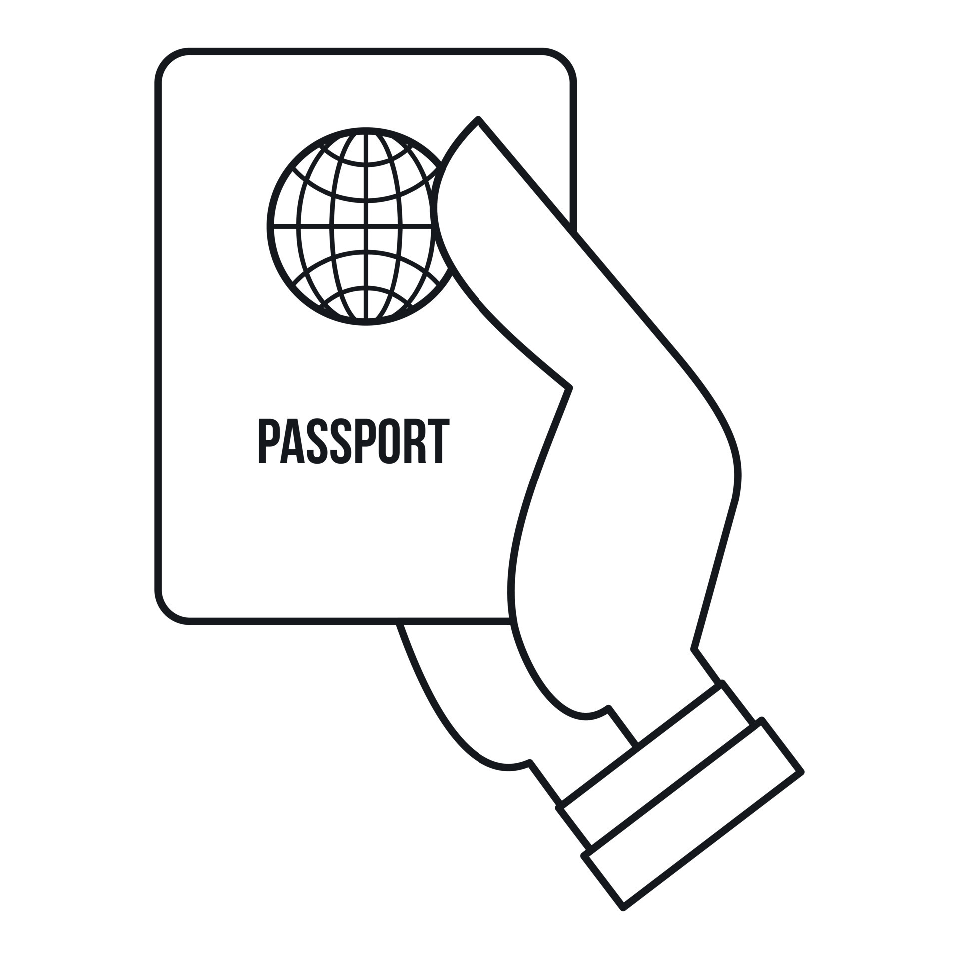 Passport icon, outline style 15074940 Vector Art at Vecteezy Passport icon, outline style 15074940 Vector Art at Vecteezy