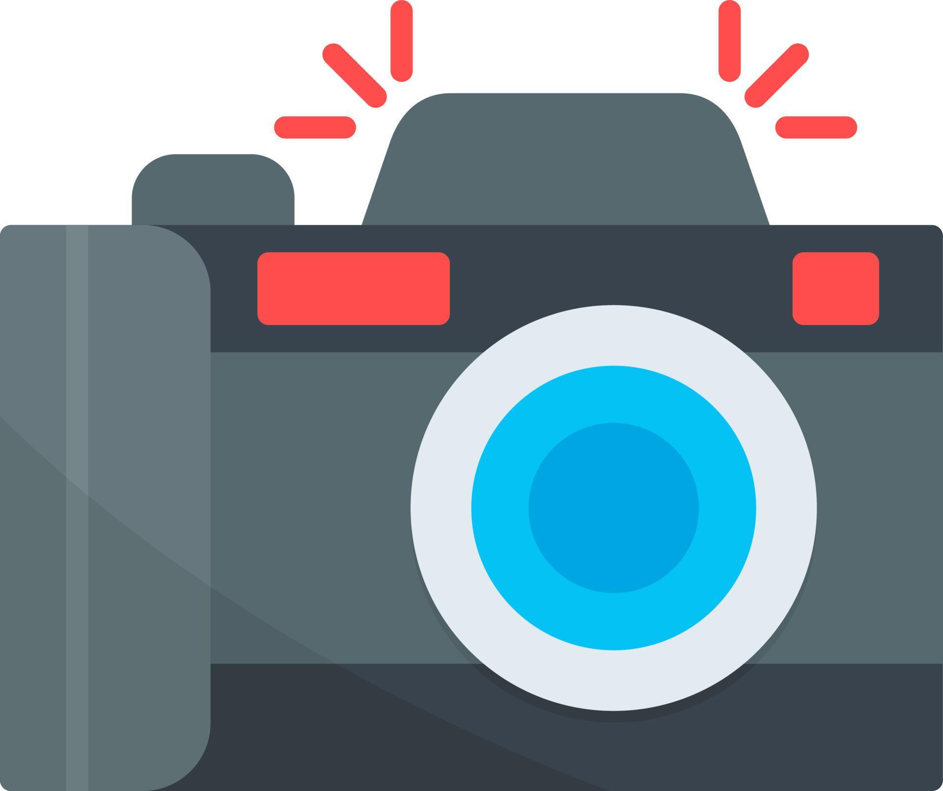 Camera Creative Icon Design 15075188 Vector Art At Vecteezy