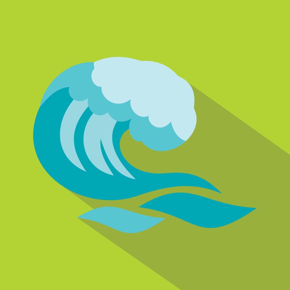 Big wave icon, cartoon style 15075605 Vector Art at Vecteezy