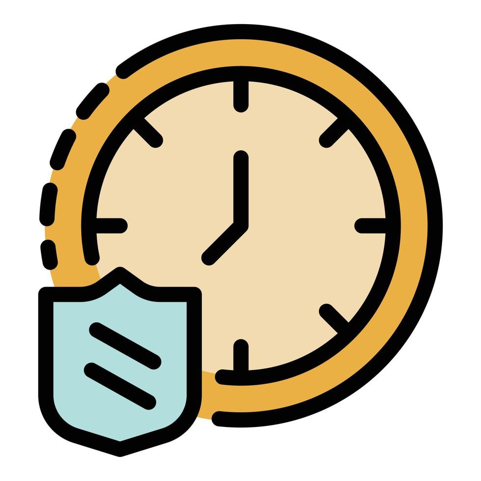 Time reliability icon color outline vector 15078813 Vector Art at Vecteezy Time reliability icon color outline vector 15078813 Vector Art at Vecteezy