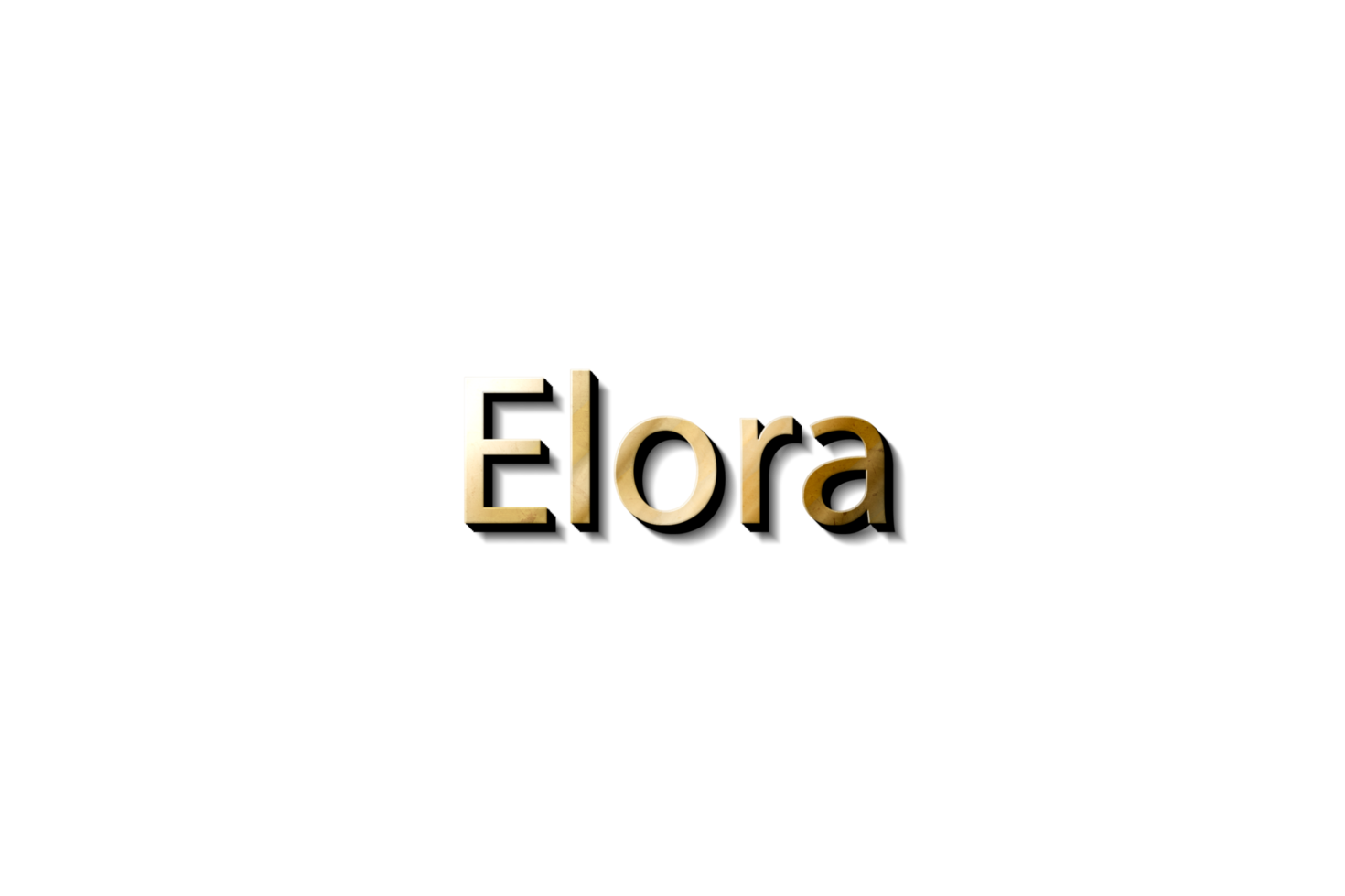 Elora 3d Name 15079599 Png