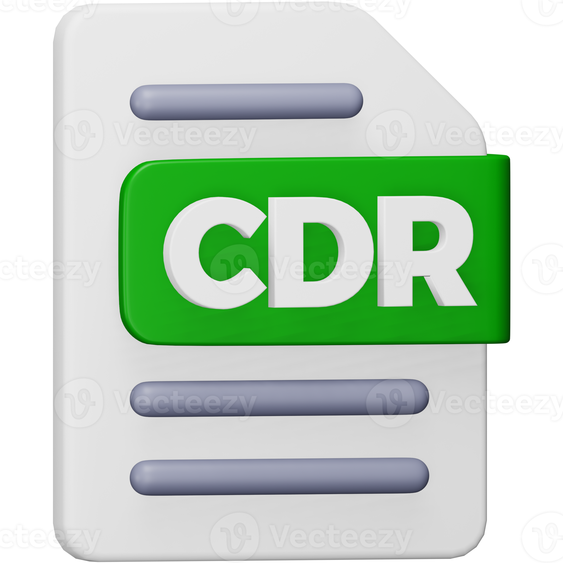 Cdr File Format 3d Rendering Isometric Icon 15081220 Png