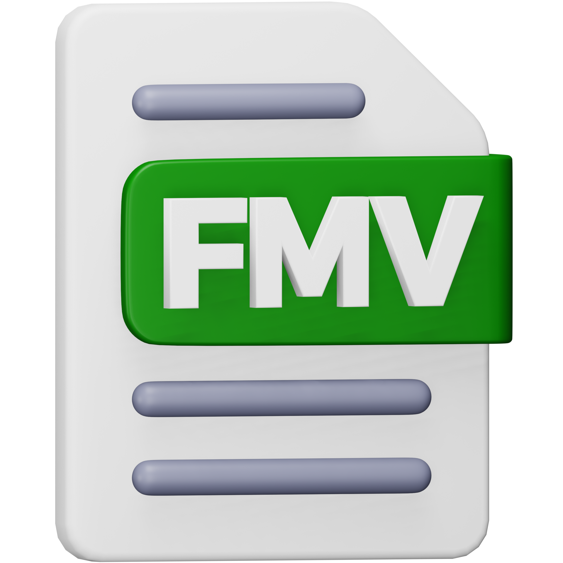 Fmv file format 3d rendering isometric icon. 15081226 PNG Fmv file format 3d rendering isometric icon. 15081226 PNG