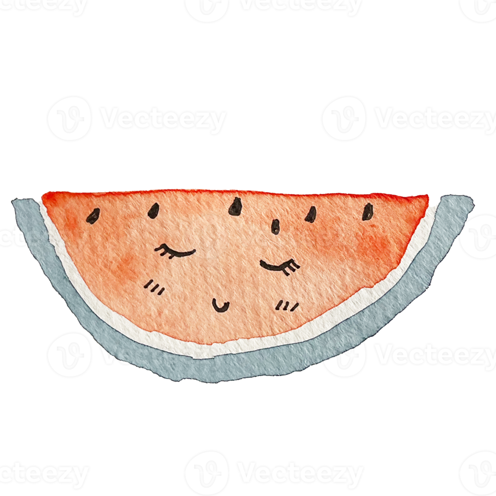 Watermelon Watercolor Illustration 15085977 Png