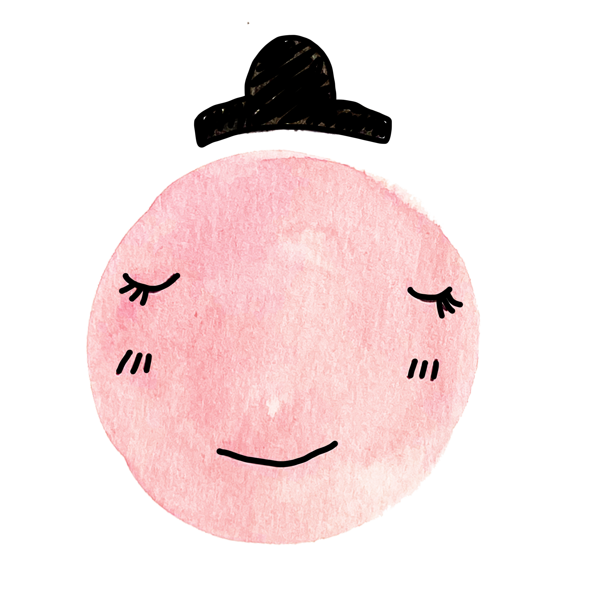 Watercolor Elements Cute Cartoon Face 15085985 Png