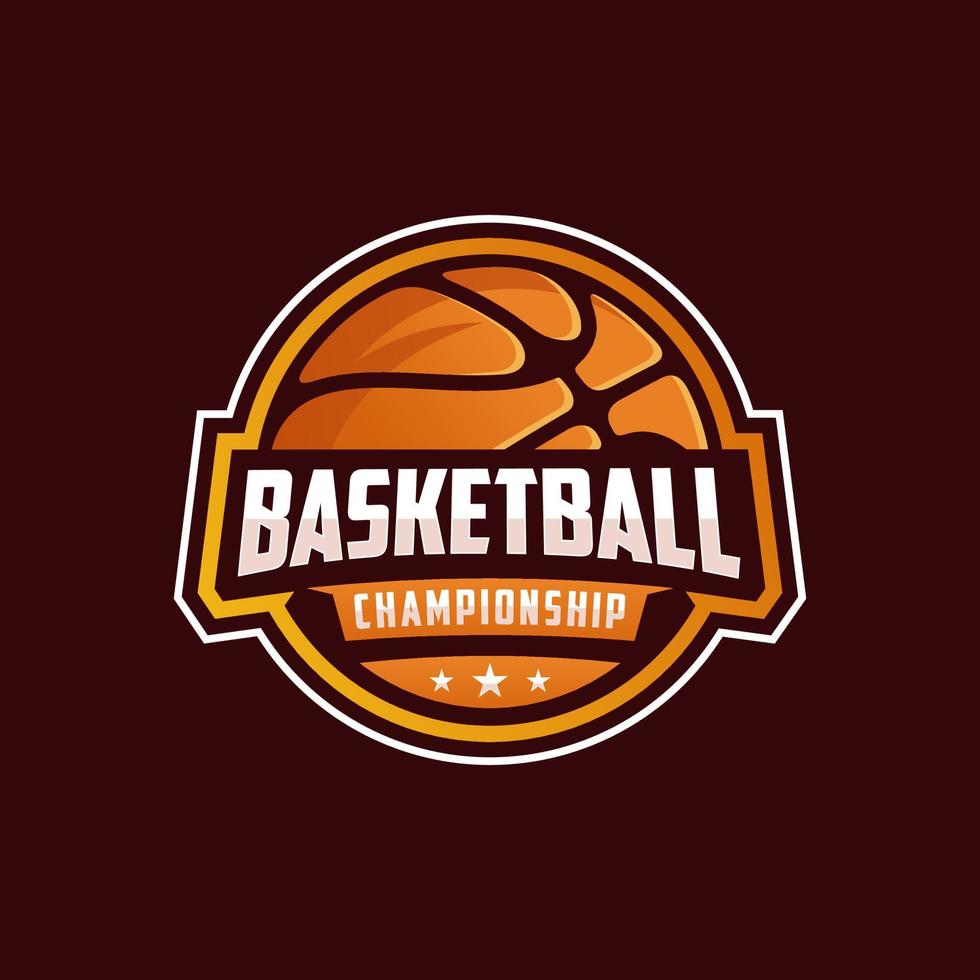 Basketball logo vector design 15088051 Vector Art at Vecteezy Basketball logo vector design 15088051 Vector Art at Vecteezy