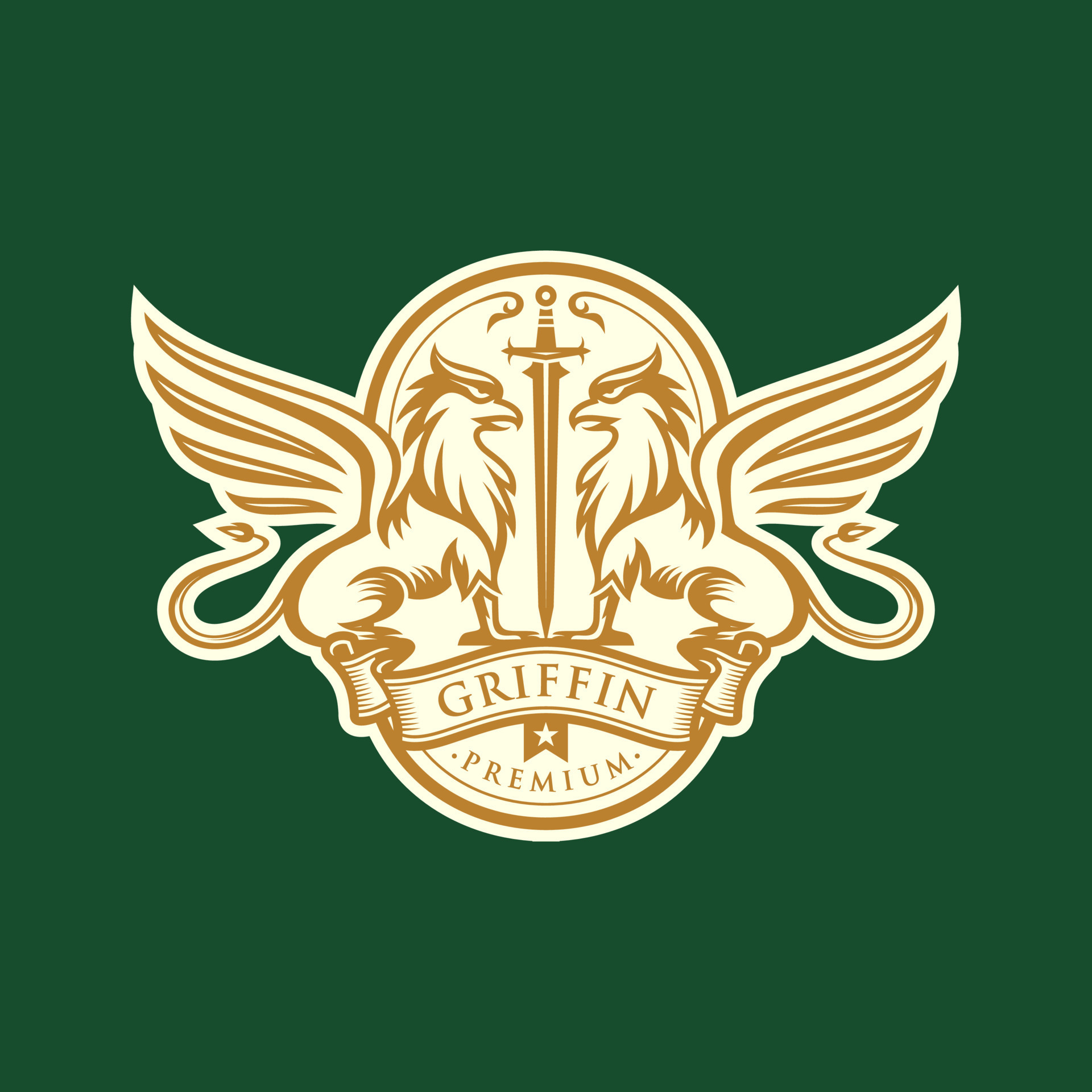 Vintage Griffin, Griffon Logo Design 15088068 Vector Art at Vecteezy Vintage Griffin, Griffon Logo Design 15088068 Vector Art at Vecteezy