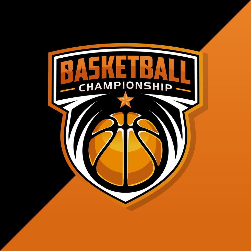 Basketball logo vector design 15088101 Vector Art at Vecteezy Basketball logo vector design 15088101 Vector Art at Vecteezy