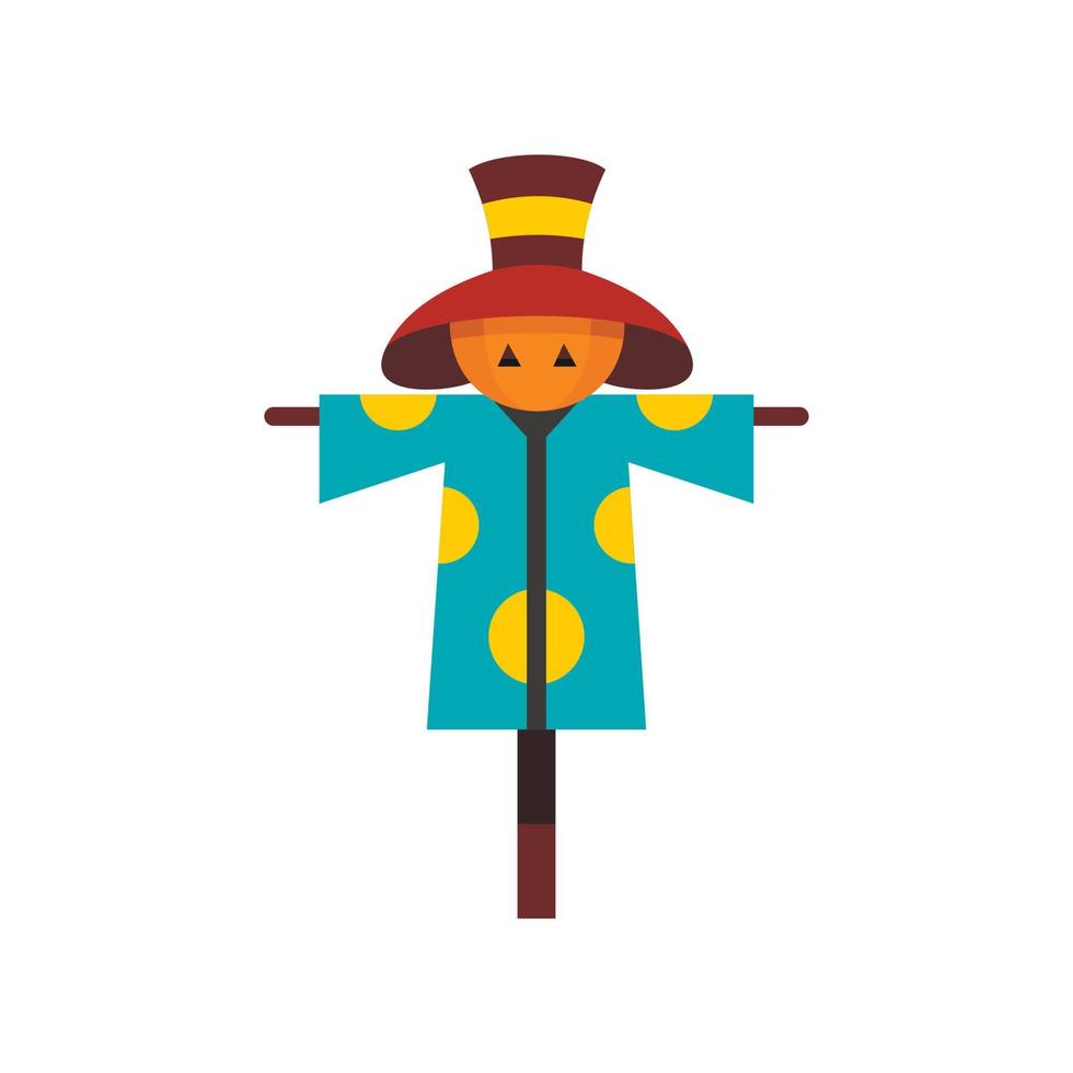 Scarecrow icon, flat style 15089986 Vector Art at Vecteezy Scarecrow icon, flat style 15089986 Vector Art at Vecteezy