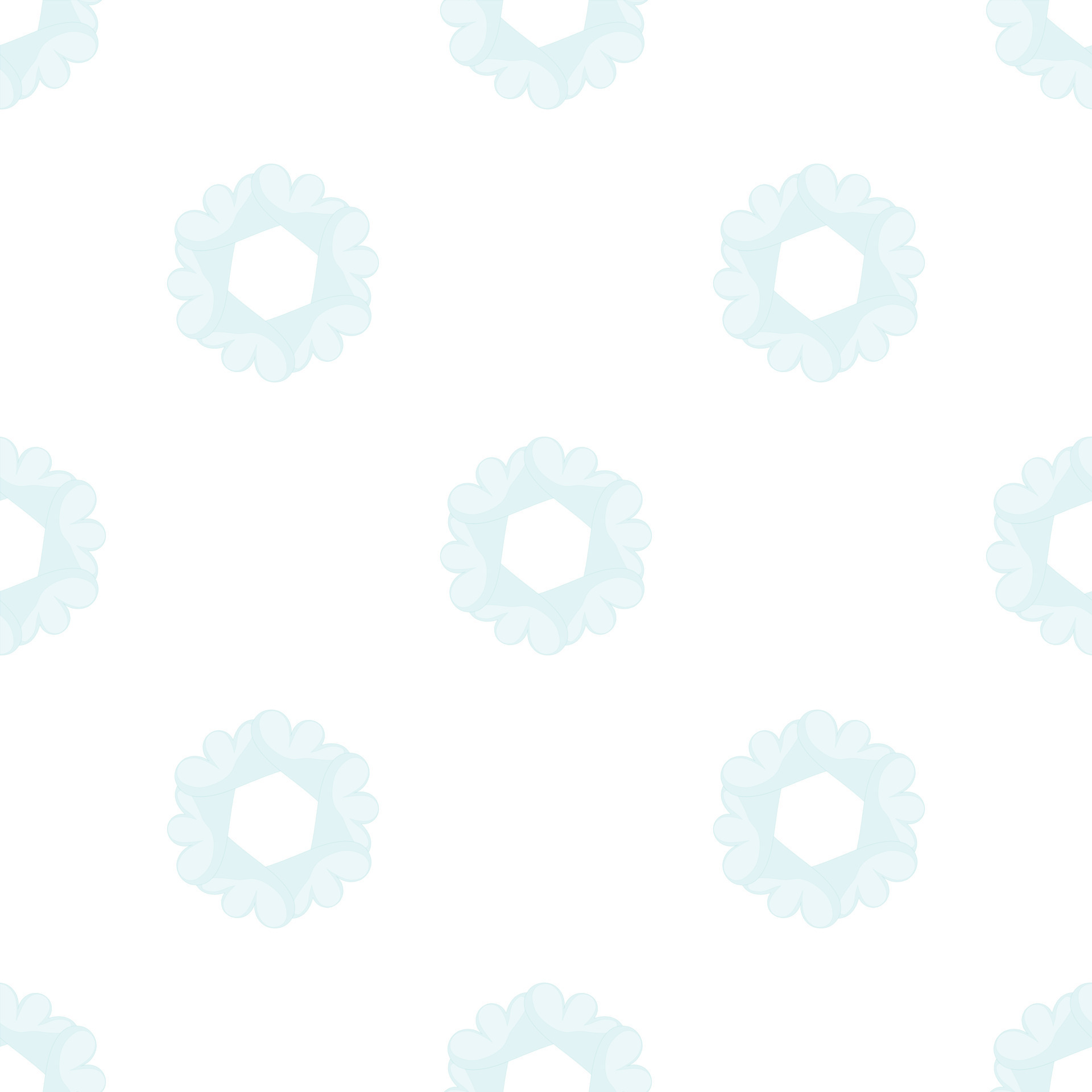 Light Blue Abstract Circle Pattern Seamless Vector 15090158 Vector Art At Vecteezy