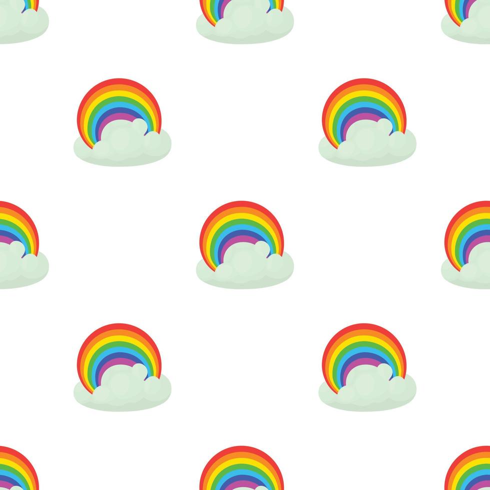 Rainbow pattern seamless vector 15091232 Vector Art at Vecteezy