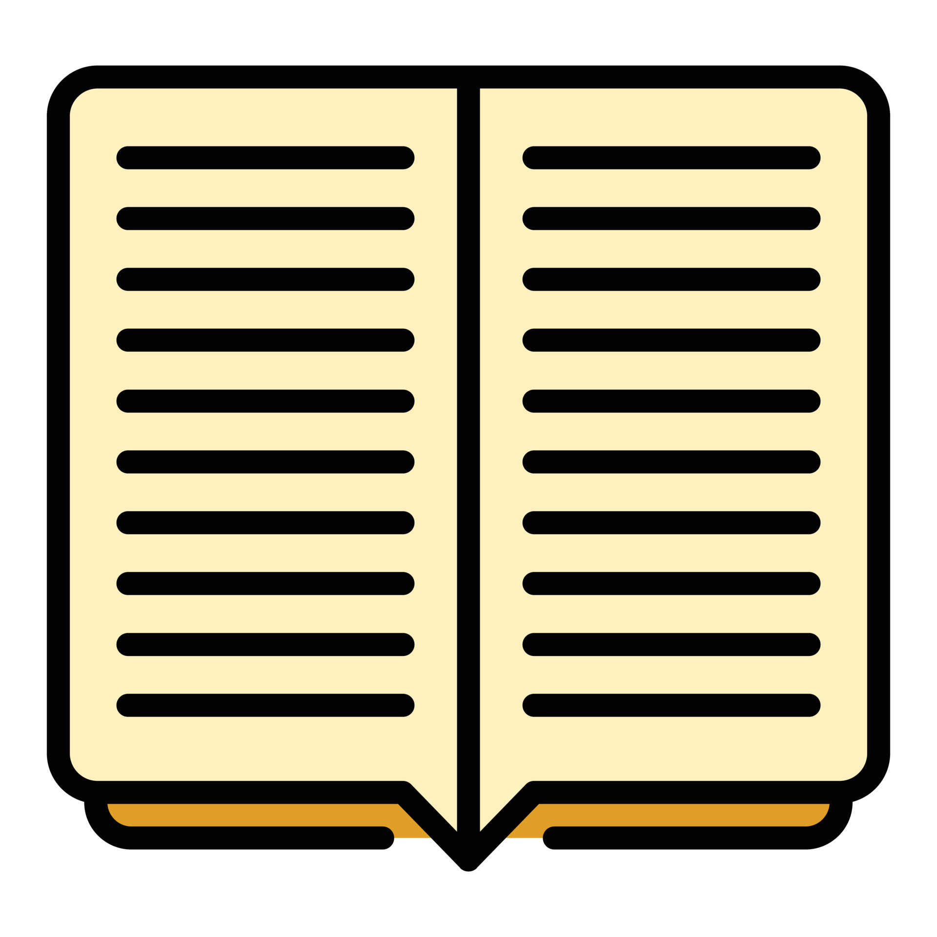 Open Book Report Icon Color Outline Vector 15091614 Vector Art At Vecteezy