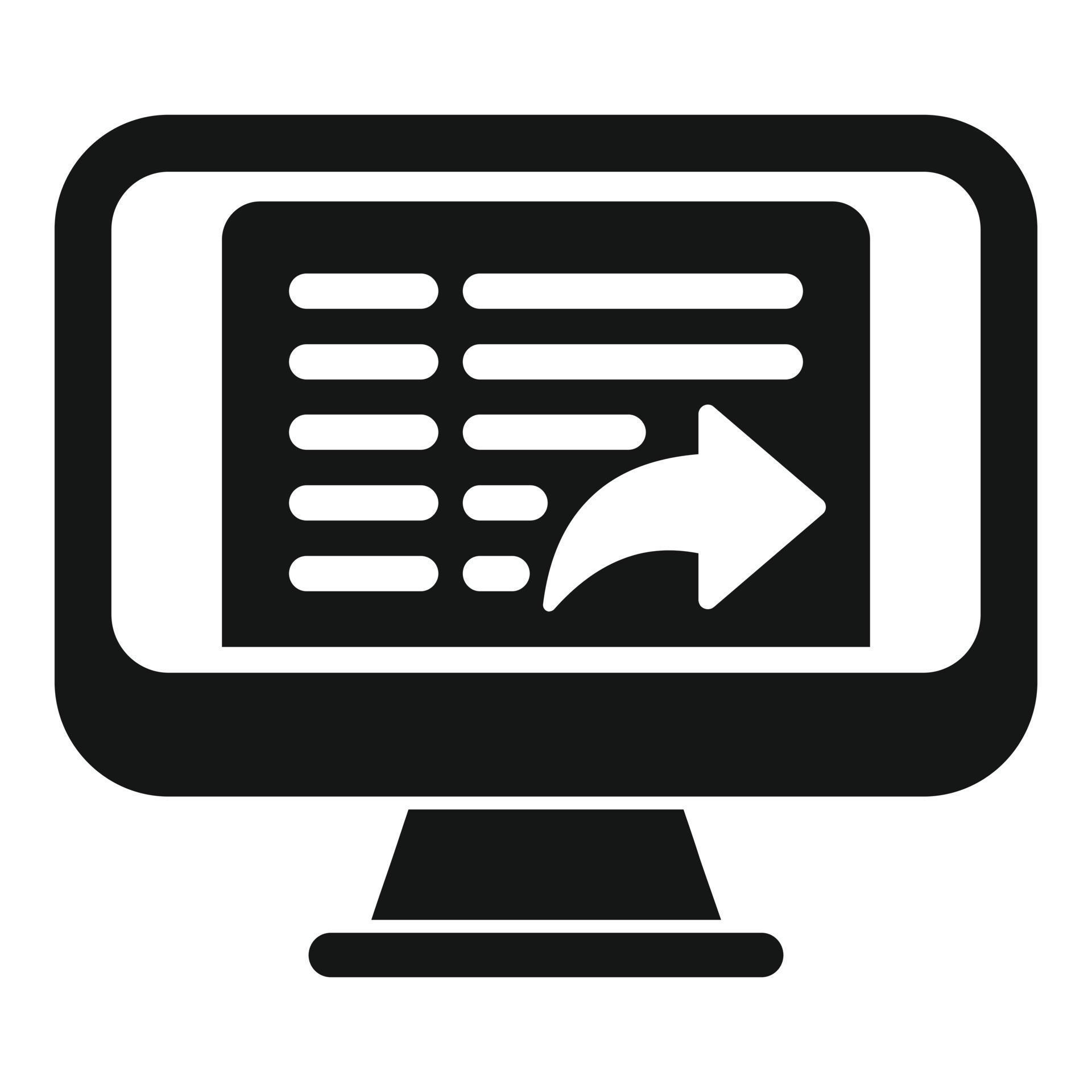 Online report icon simple vector. Graphic chart 15092650 Vector Art at ...