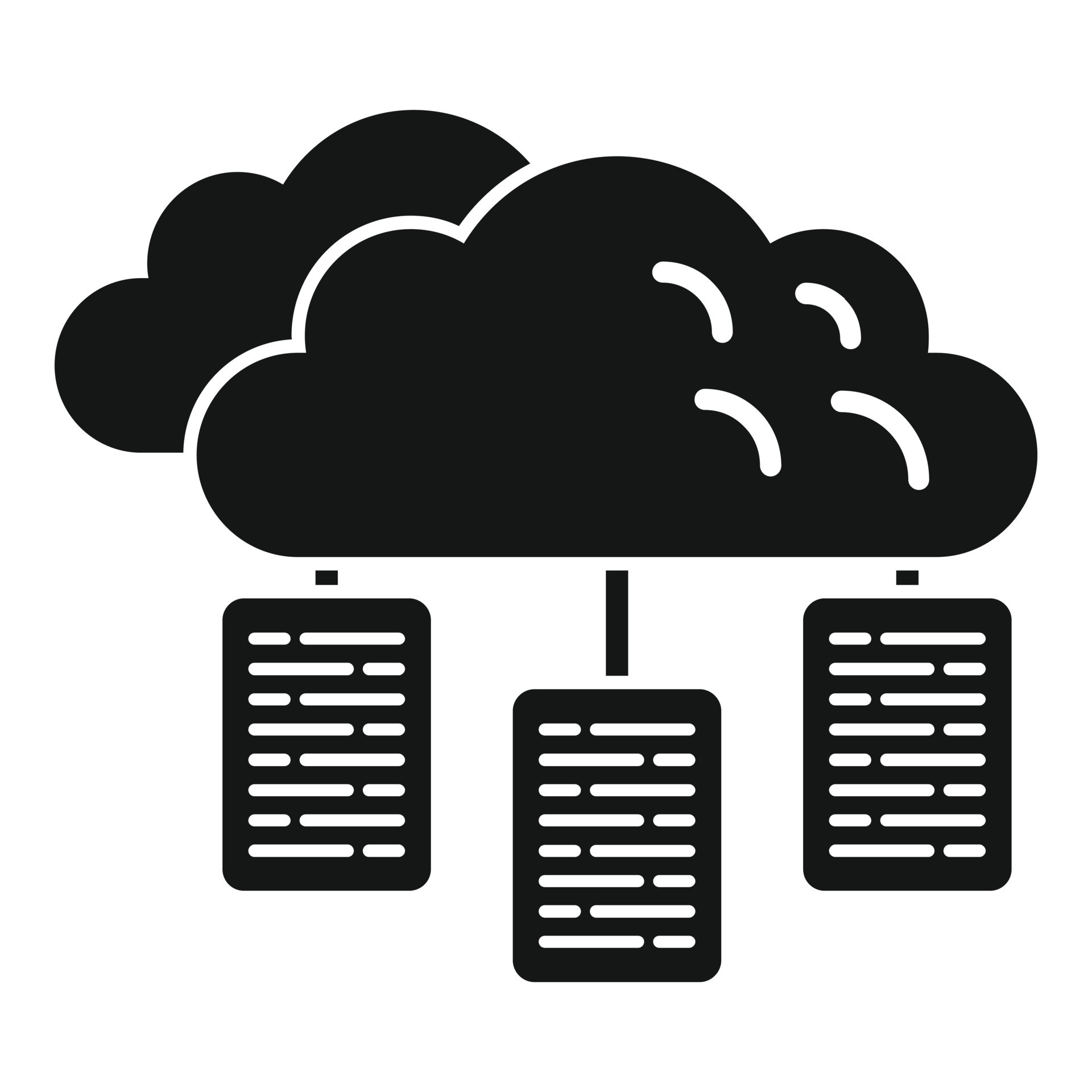 Cloud Data Server Icon Simple Vector Software System 15092835 Vector Art At Vecteezy