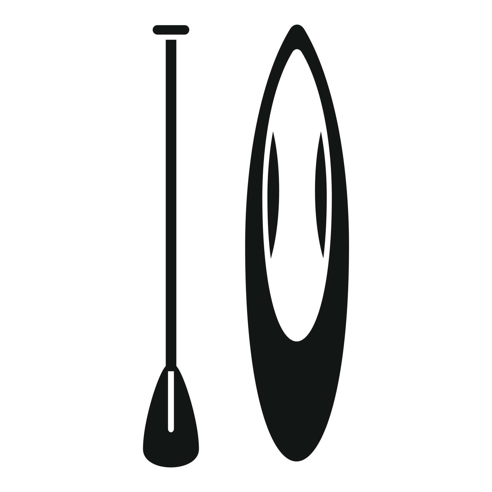 Sup kayak icon simple vector. Paddle board 15093024 Vector Art at Vecteezy