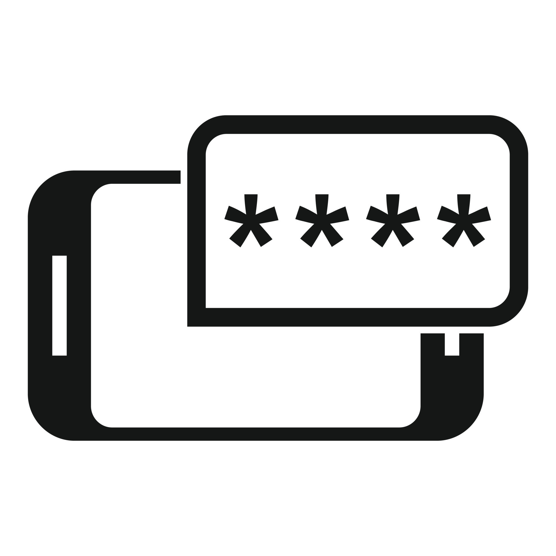 Smartphone Password Icon Simple Vector Data Privacy 15093047 Vector