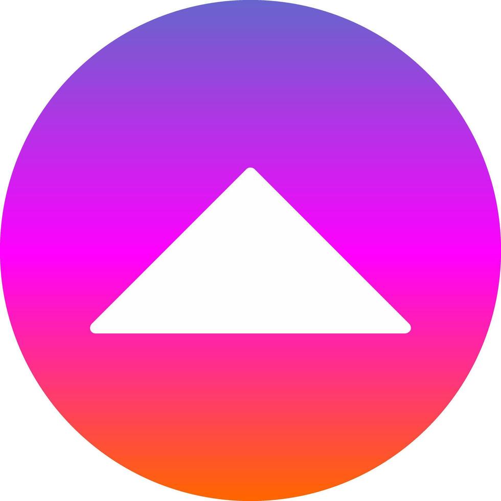 Caret Up Vector Icon Design 15094970 Vector Art at Vecteezy