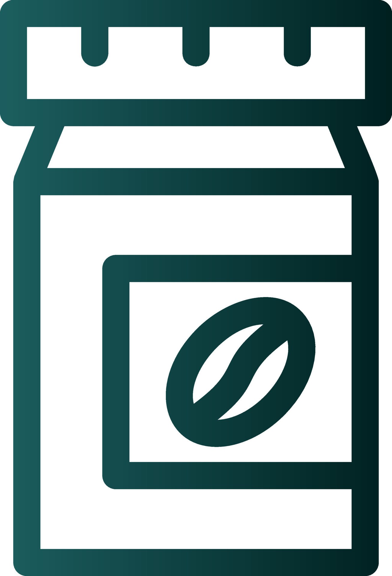 Coffee Jar Vector Icon Design 15095388 Vector Art at Vecteezy