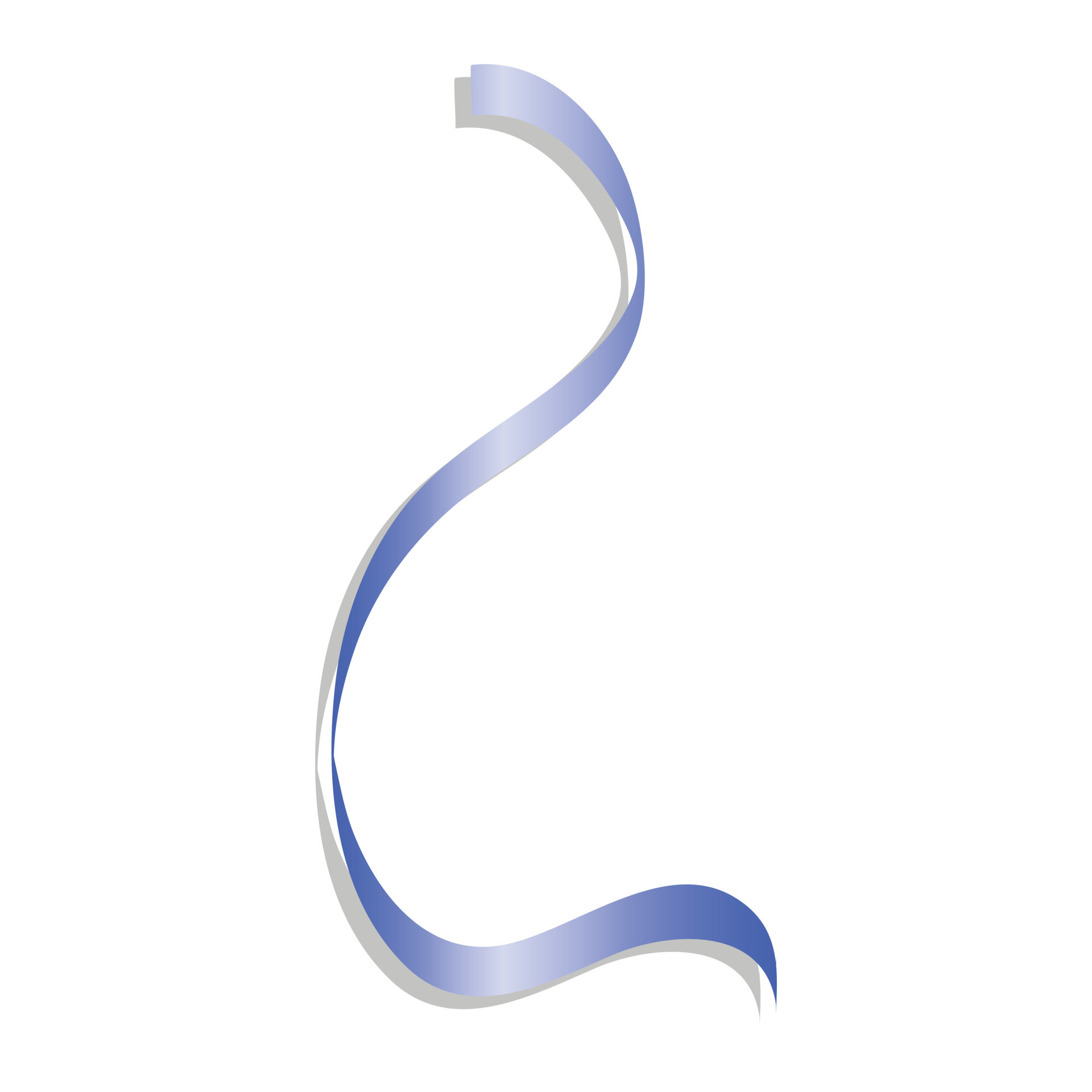 Blue curl ribbon mockup, realistic style 15096064 Vector Art at Vecteezy