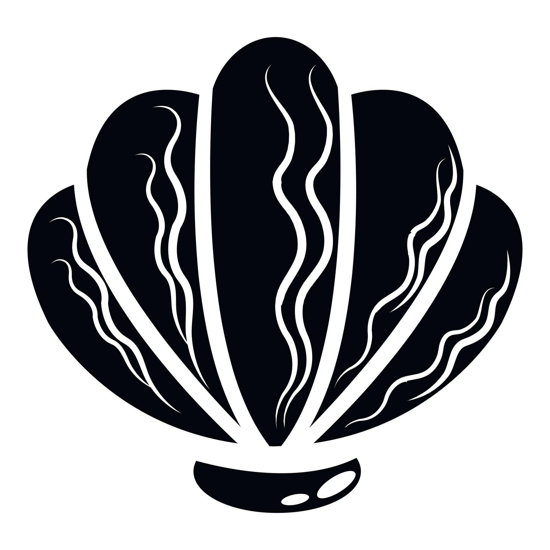 Beautiful shell icon, simple style 15098897 Vector Art at Vecteezy