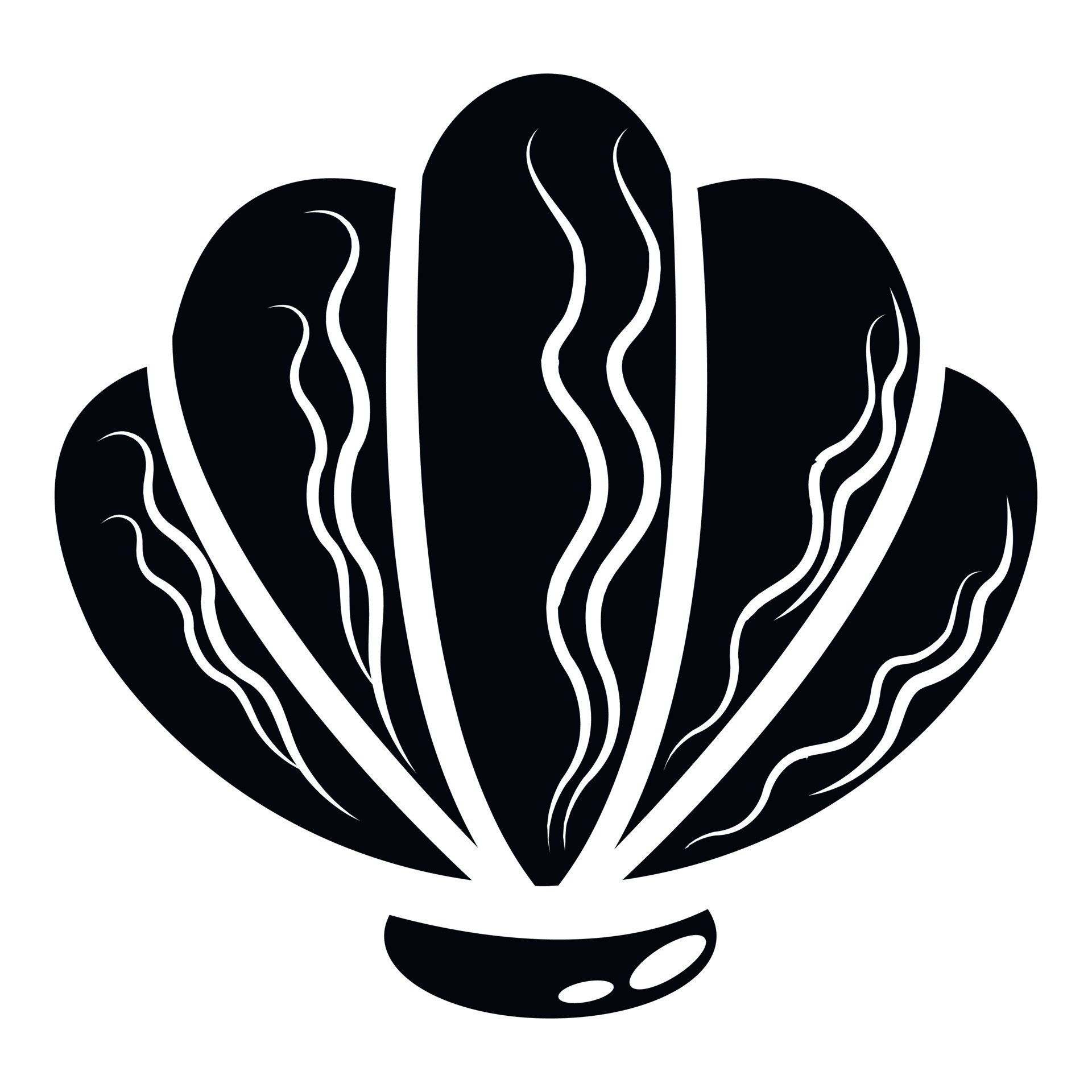 Beautiful shell icon, simple style 15098897 Vector Art at Vecteezy