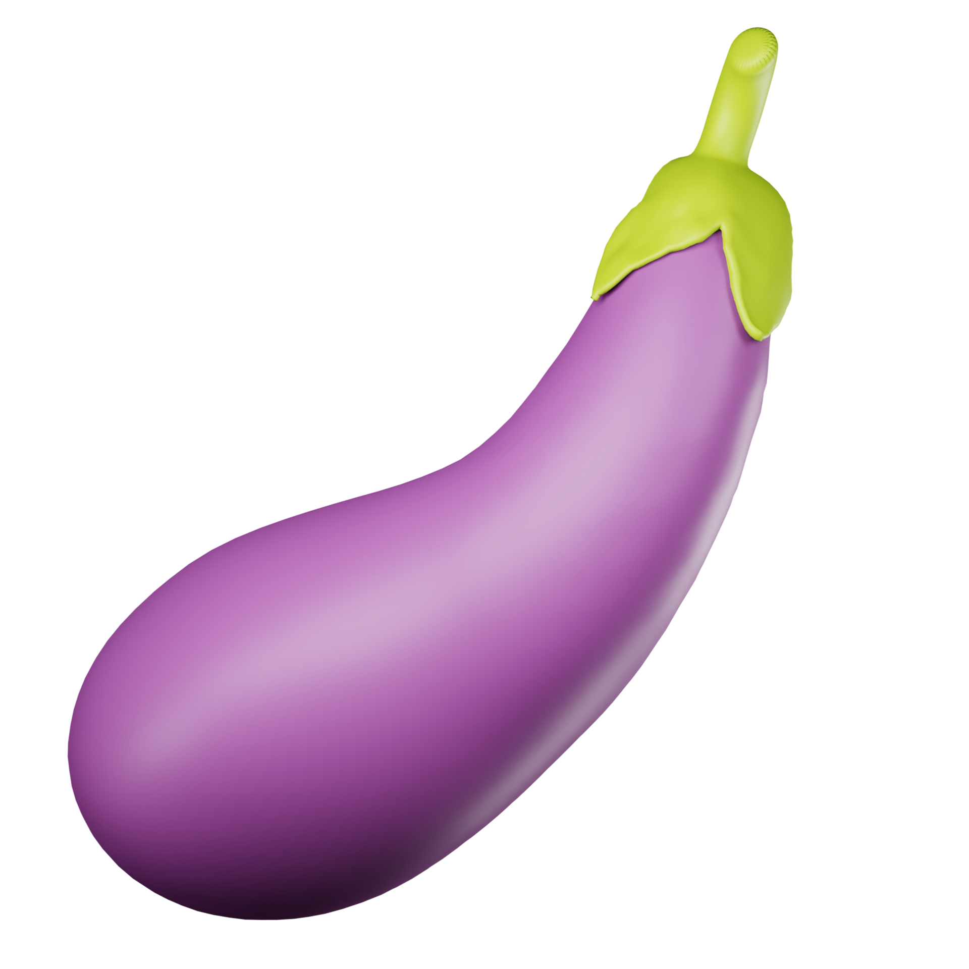 3d Eggplant Illustration 15099578 Png