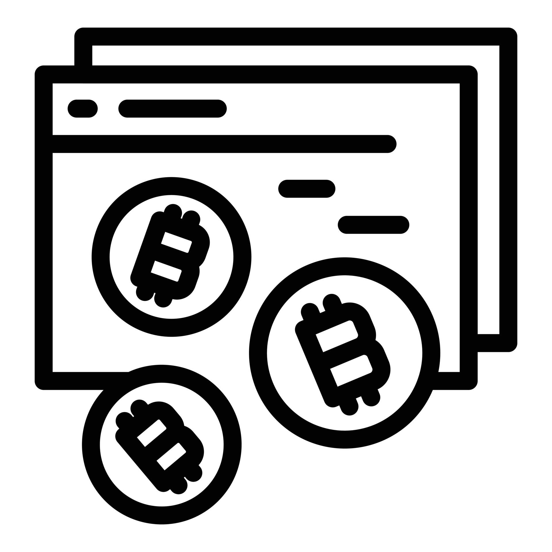 Web Blockchain Icon Outline Vector Online Wallet 15101112 Vector Art At Vecteezy