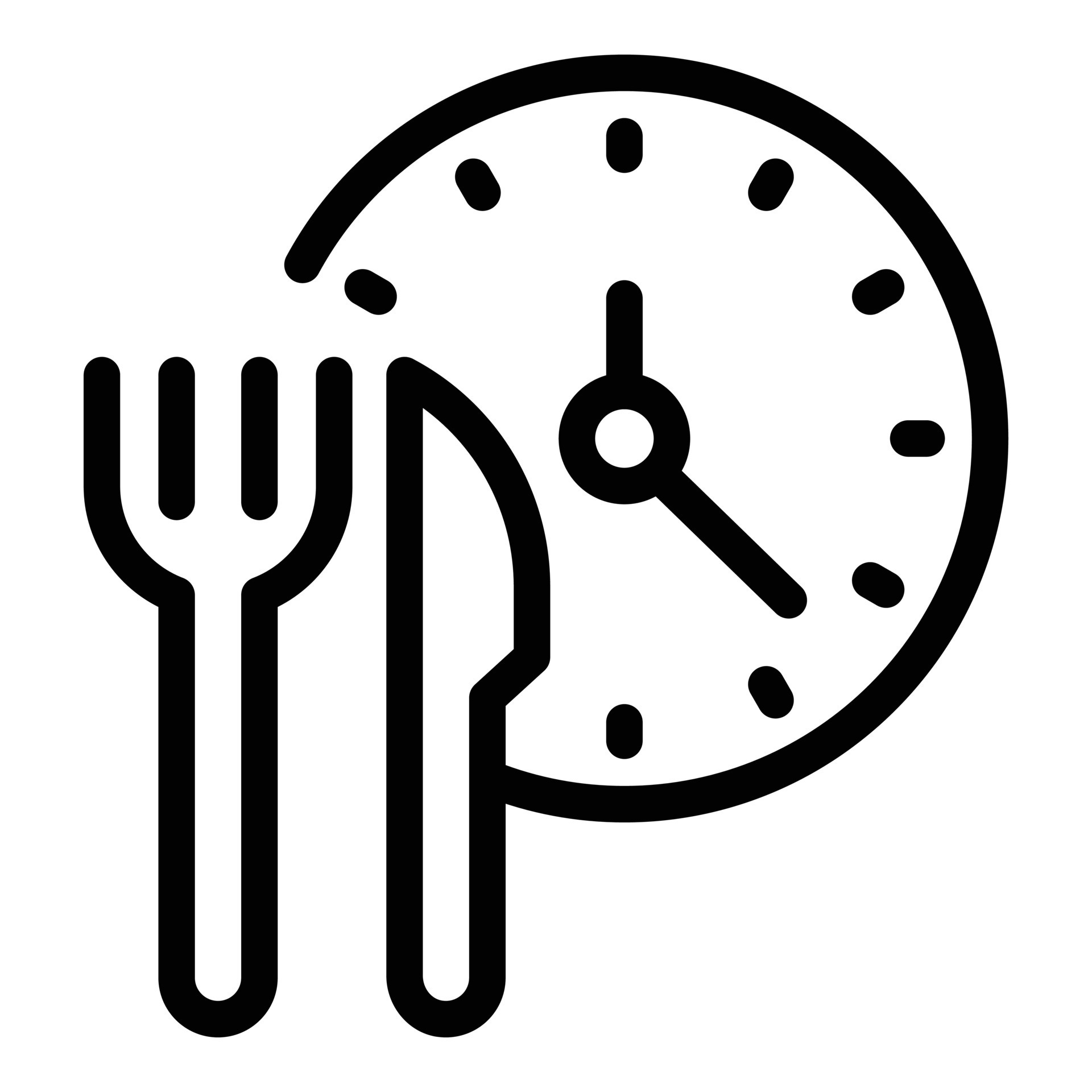 Food time icon outline vector. Metabolic energy 15101274 Vector Art at Vecteezy
