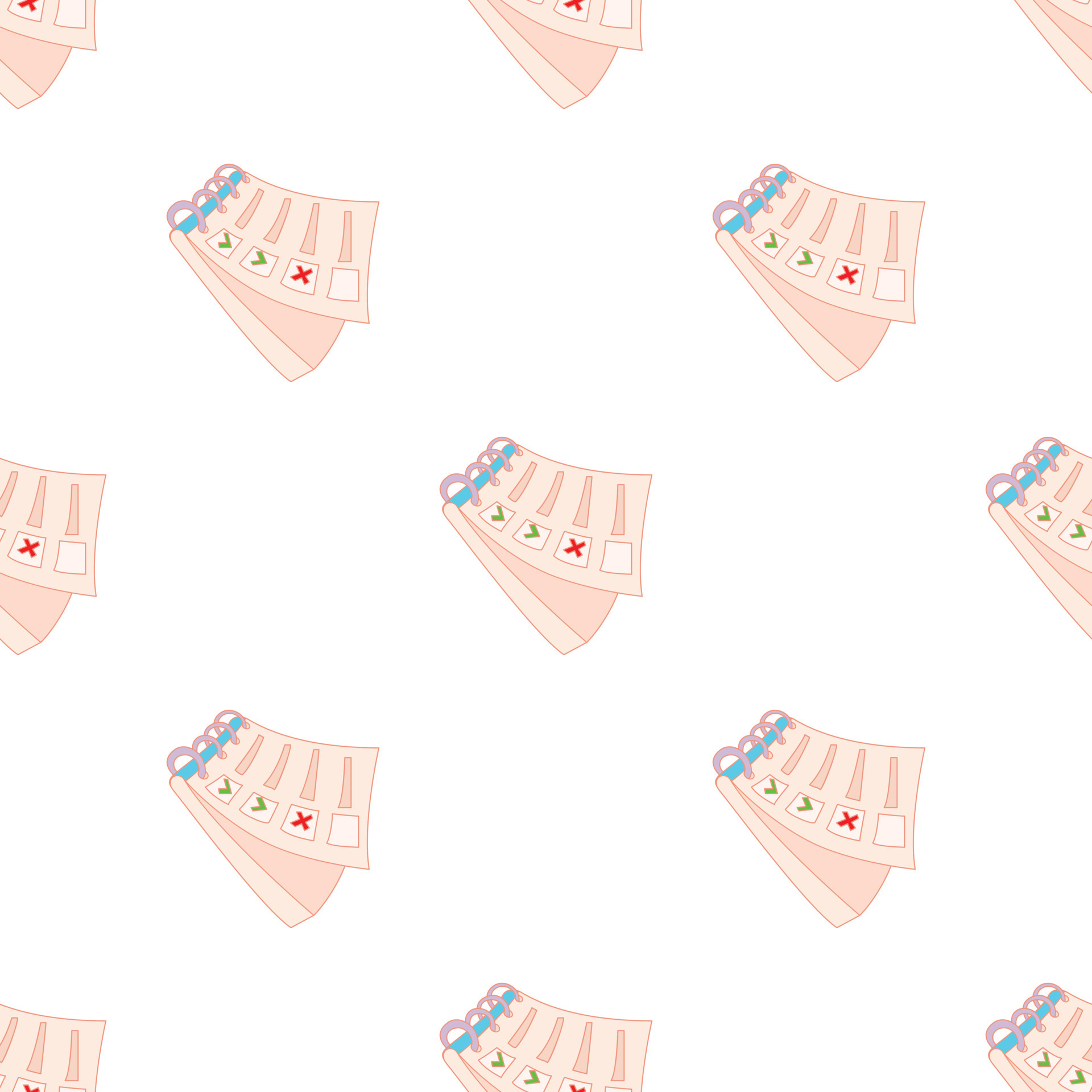 Notepad pattern seamless vector 15107206 Vector Art at Vecteezy