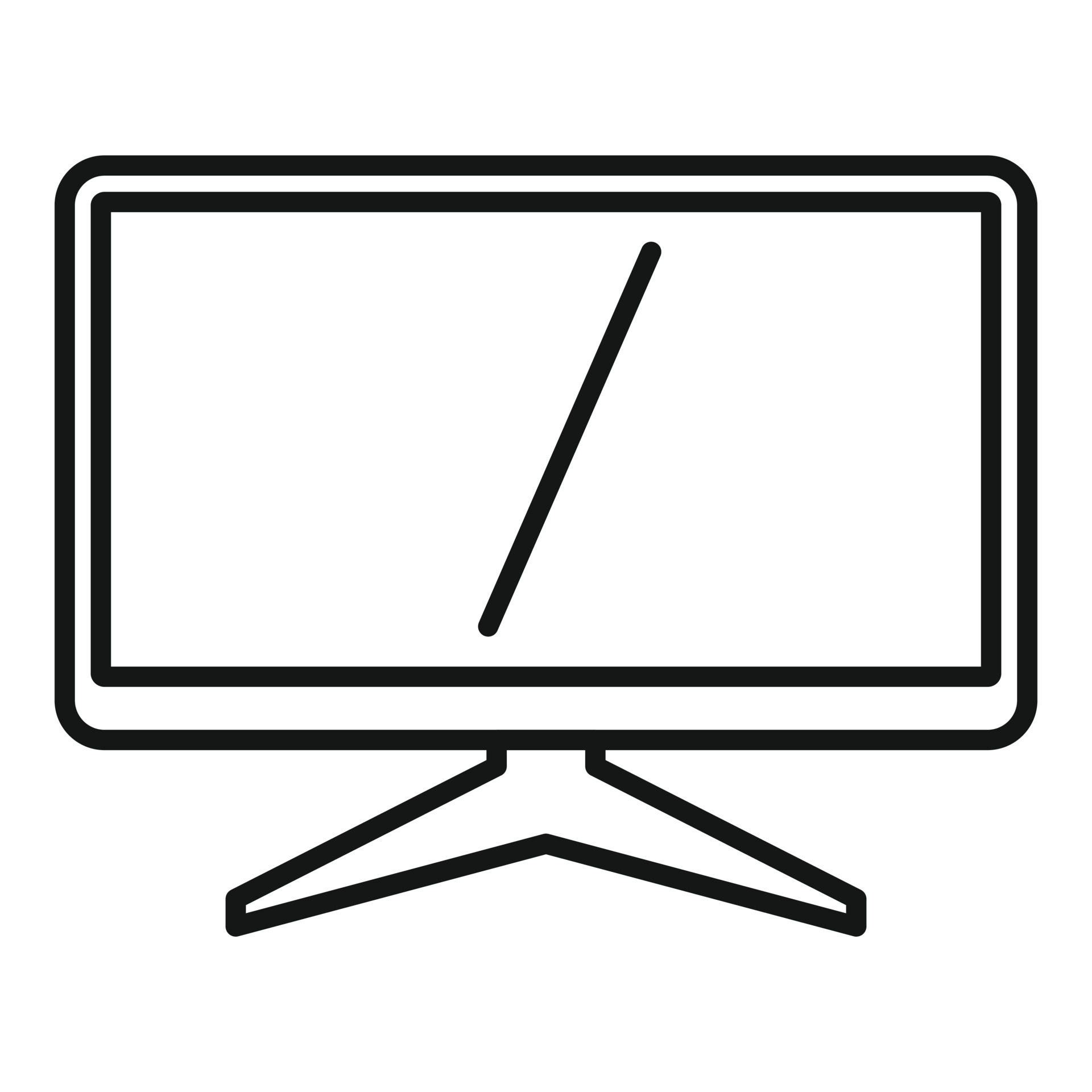 Website Monitor Icon Outline Vector Screen Computer 15107629 Vector