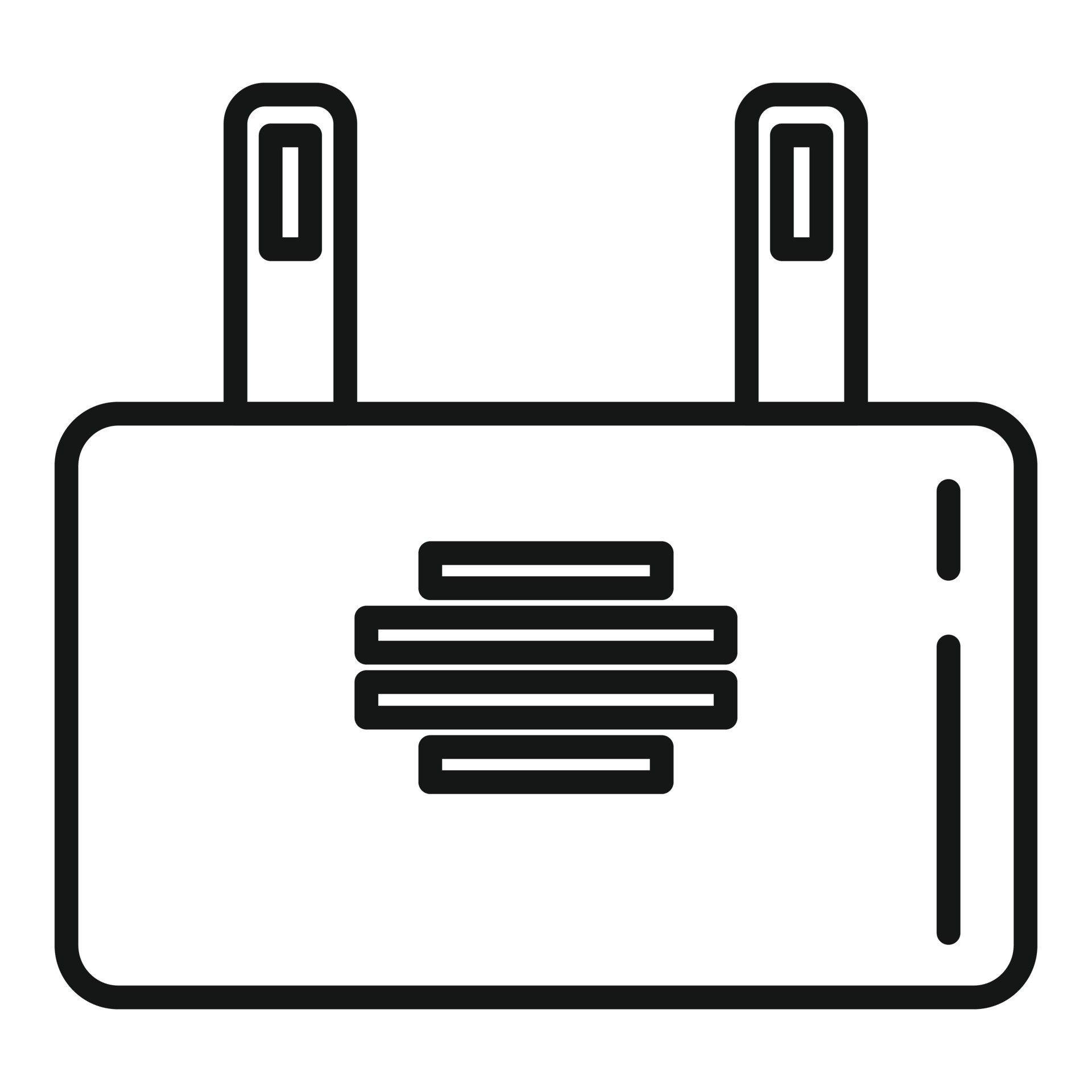 Electric Capacitor Icon Outline Vector Resistor Component 15107690 Vector Art At Vecteezy